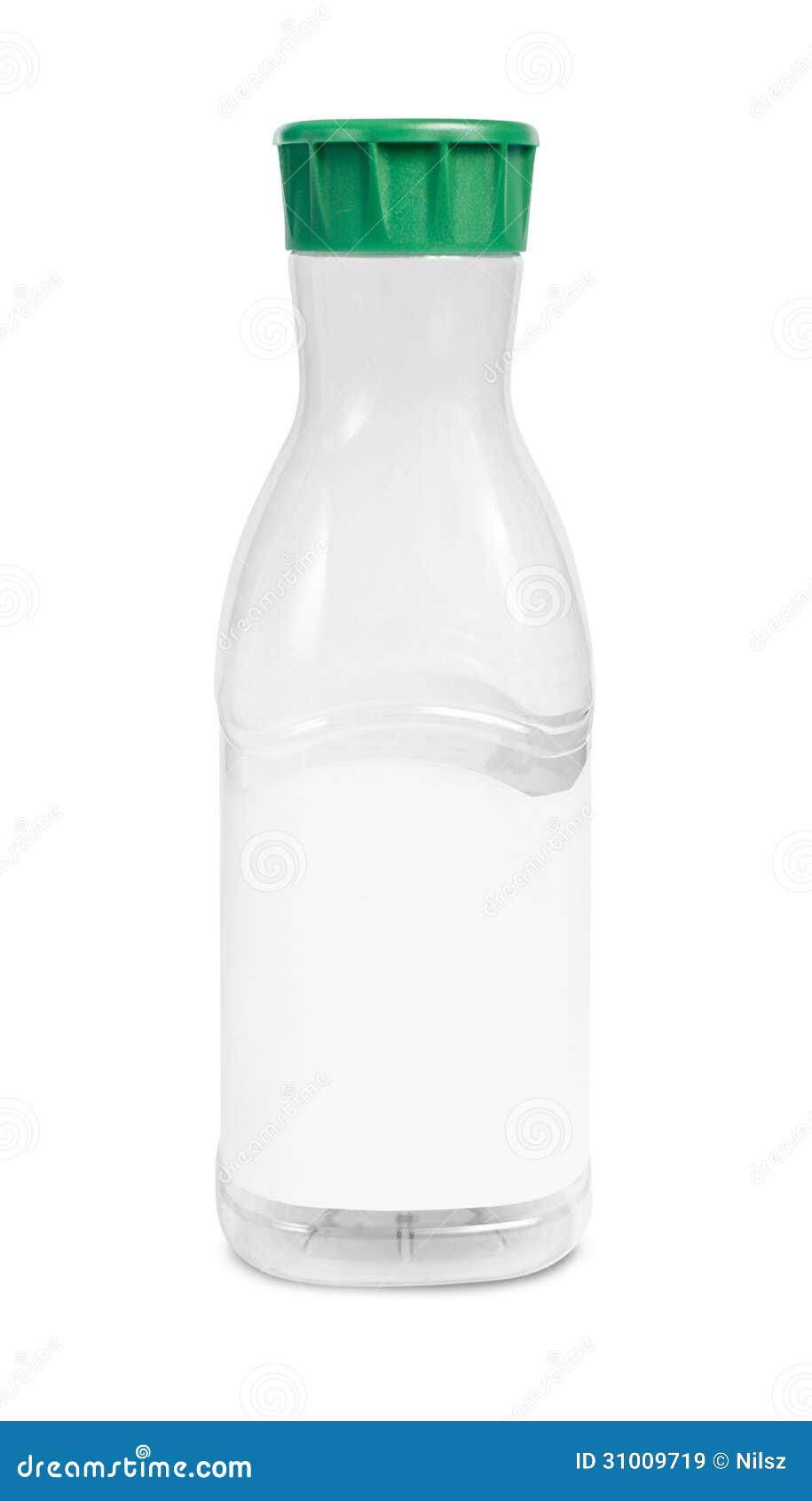 Blank plastic drink bottle stock image. Image of clear - 31009719