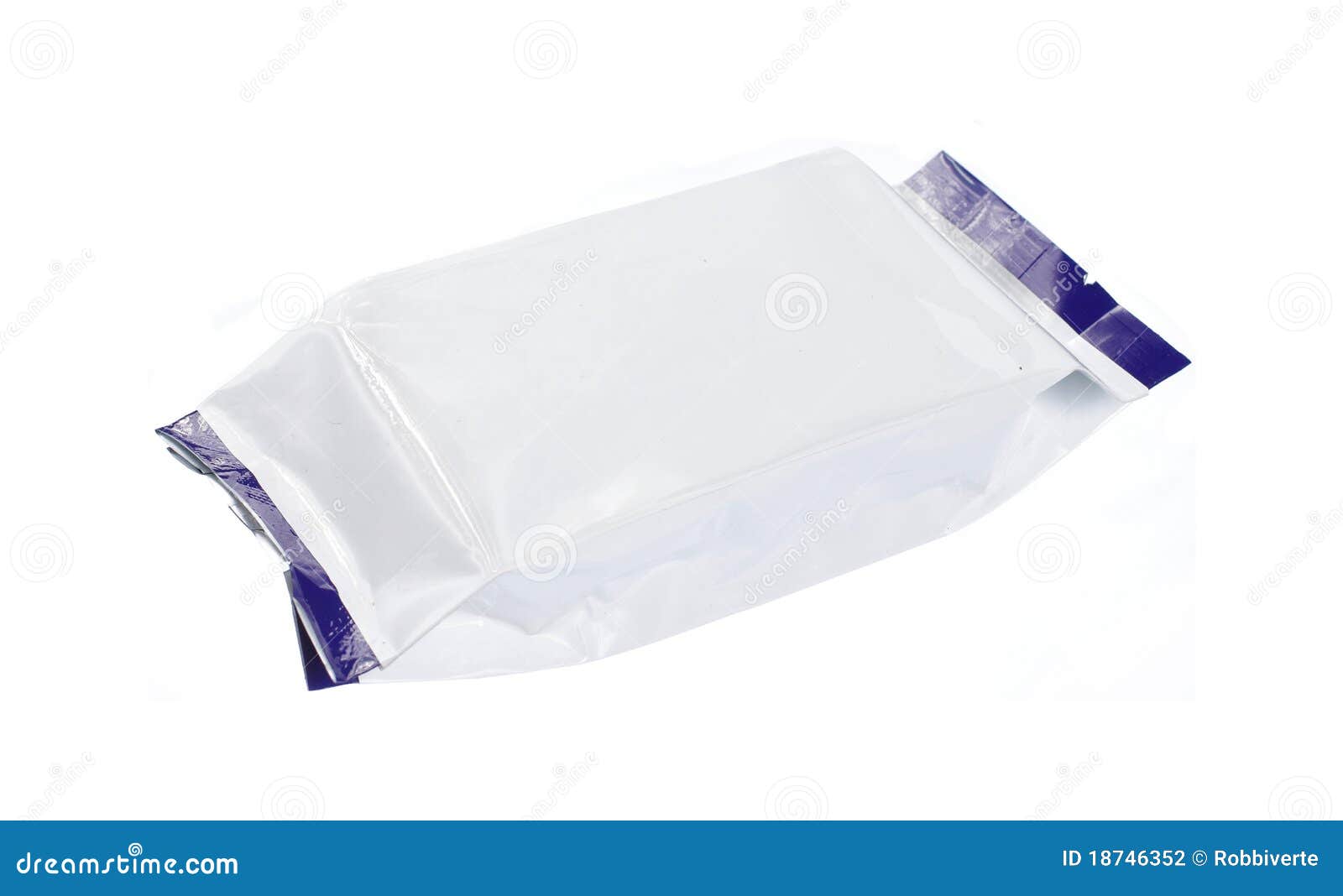 Blank plastic pack stock photo. Image of cake, empty - 18746352