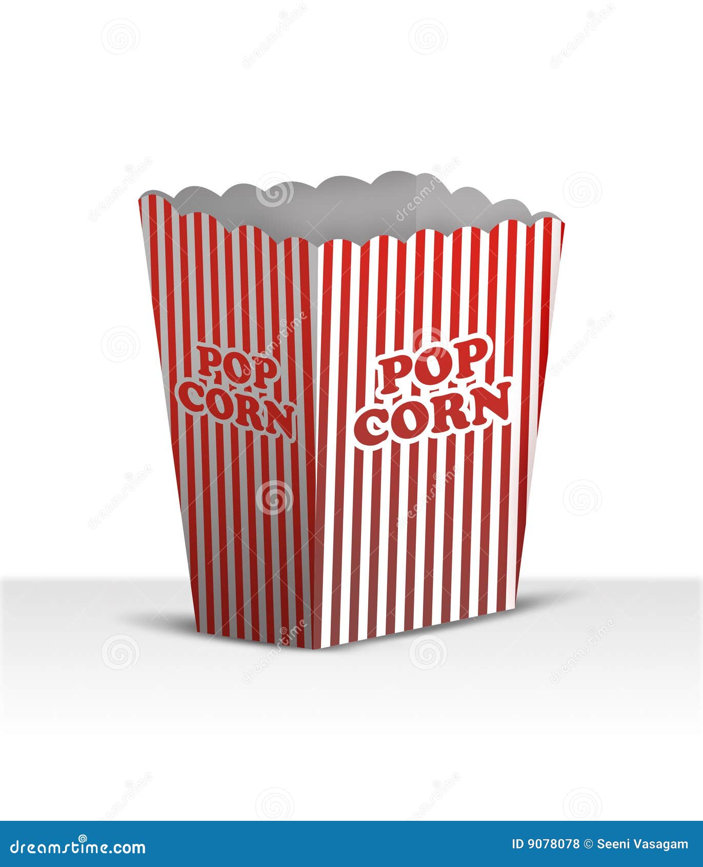 Empty Popcorn Bucket Clipart Black