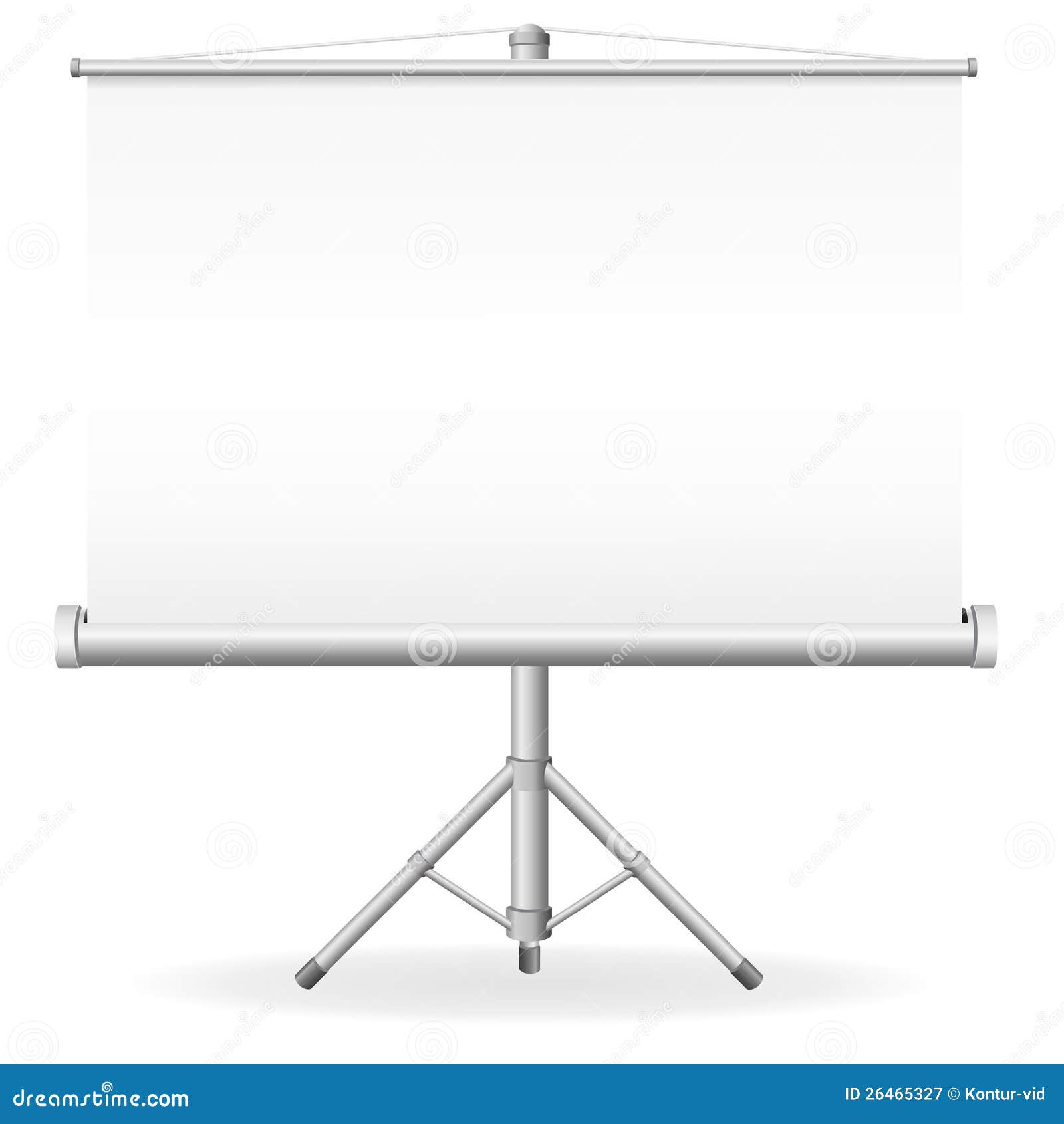 Blank Portable Projector Screen Royalty-Free Stock Image ...