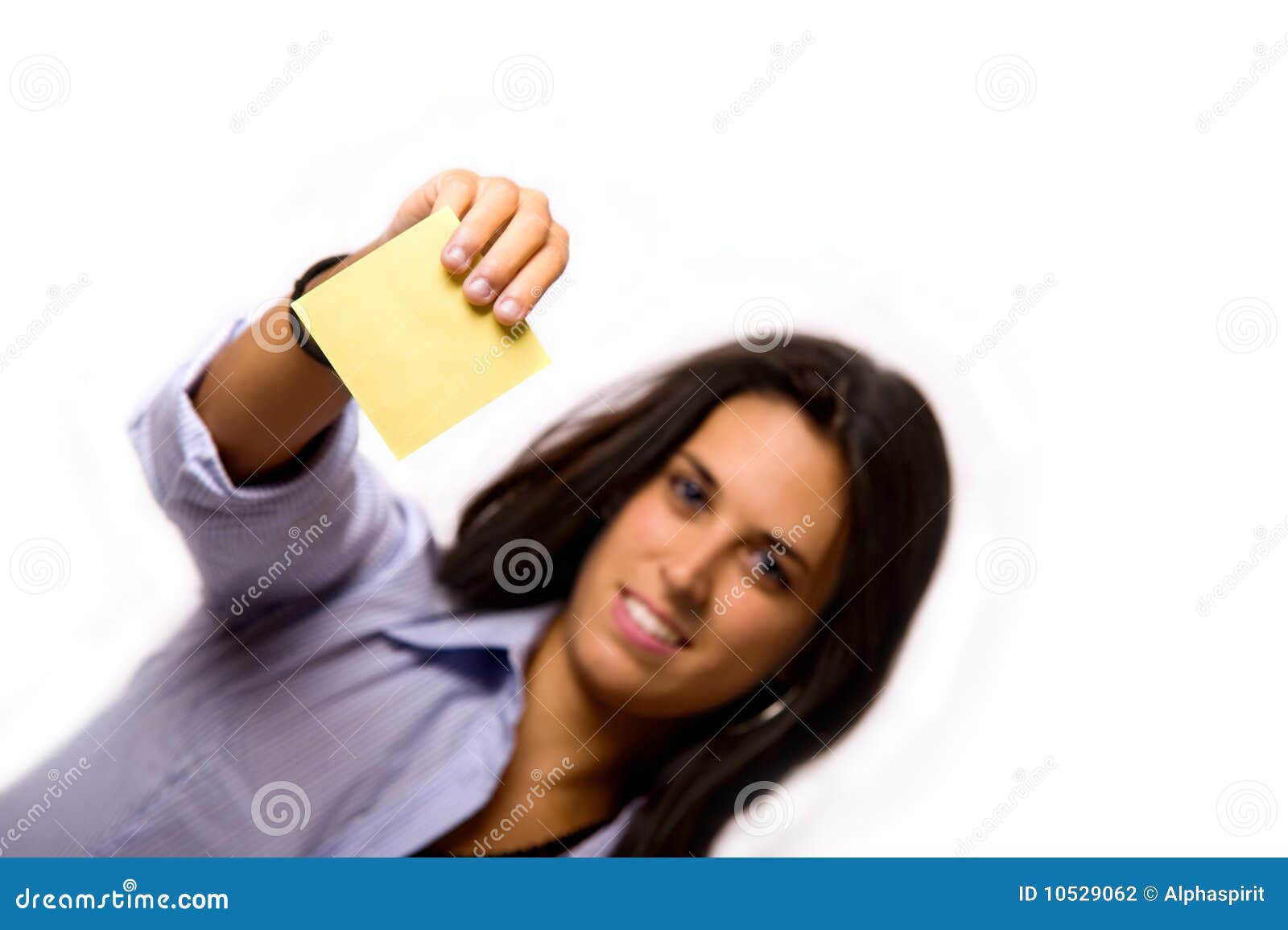 Blank post-it stock photo. Image of reminder, memo, yellom - 10529062