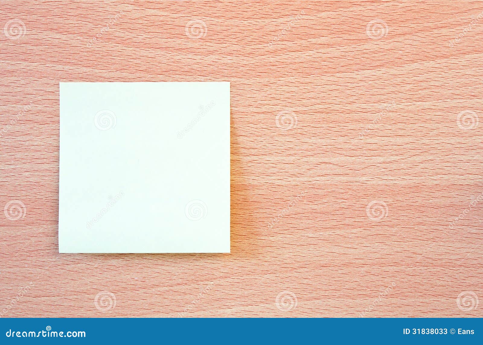 Blank post it stock image. Image of clip, sticky, clean - 31838033