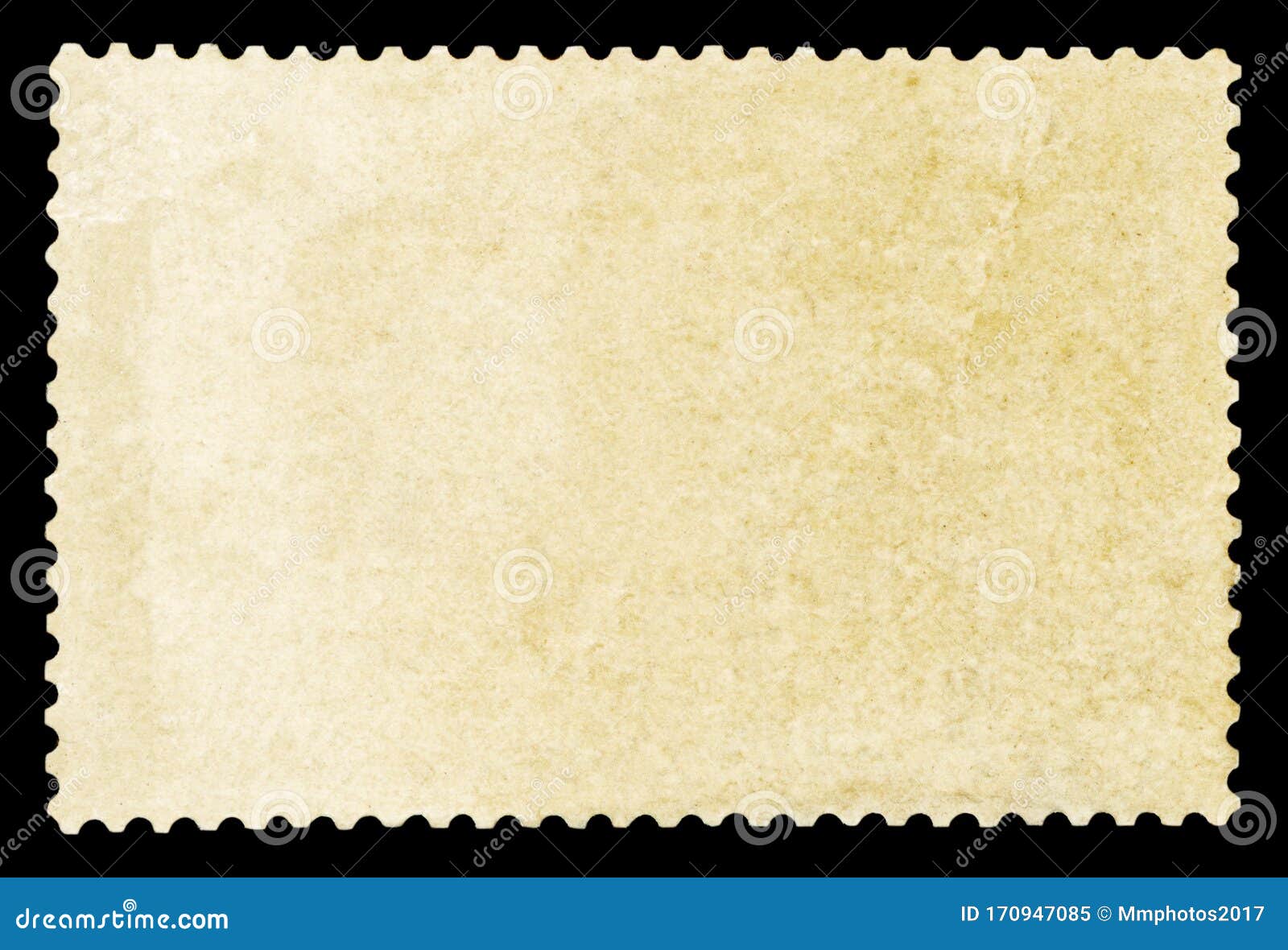 Blank Postage Stamp - Isolated Stock Image - Image of collectable, mail ...