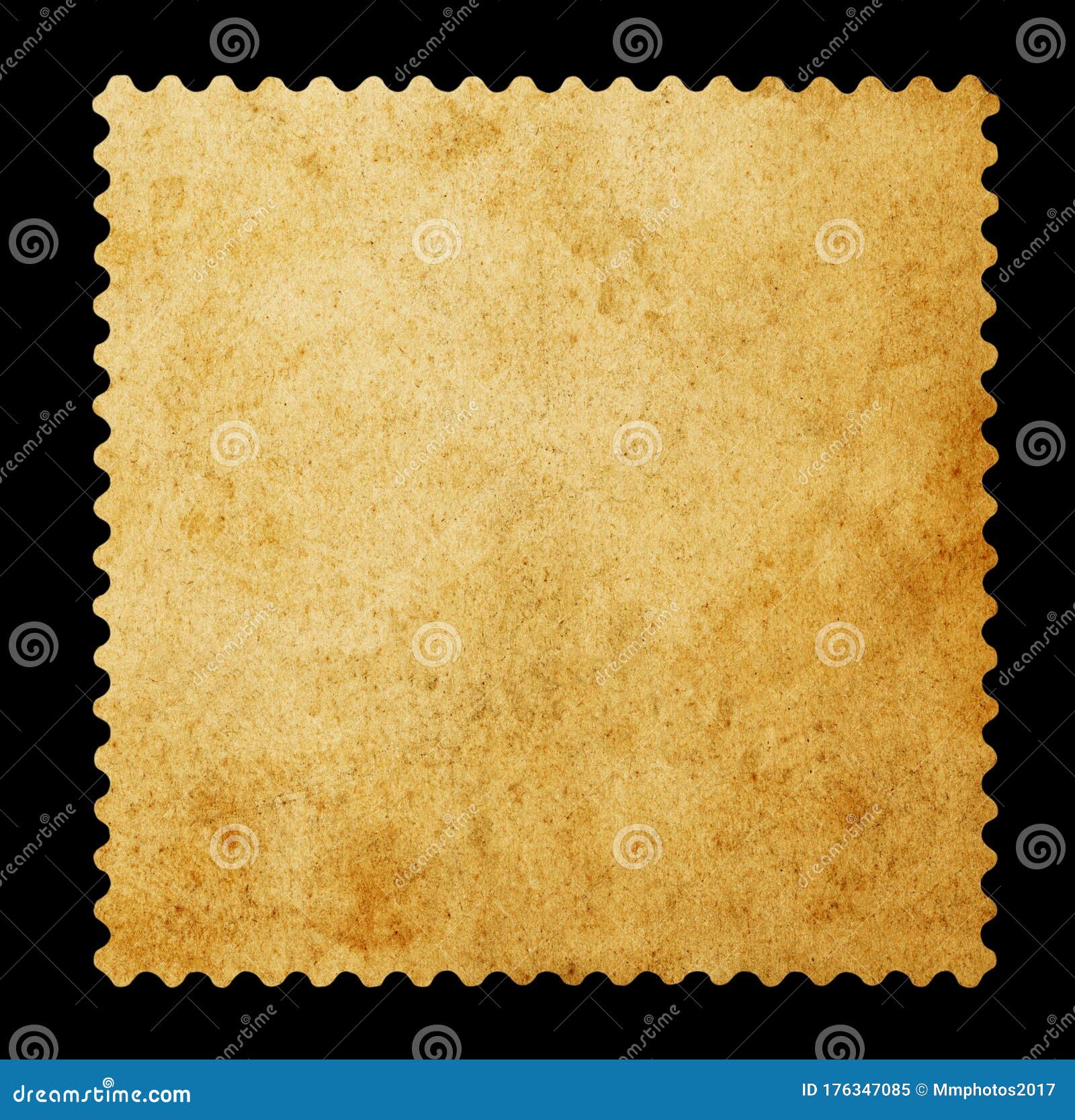 Blank Postage Stamp - Isolated Stock Image - Image of empty, blanked ...