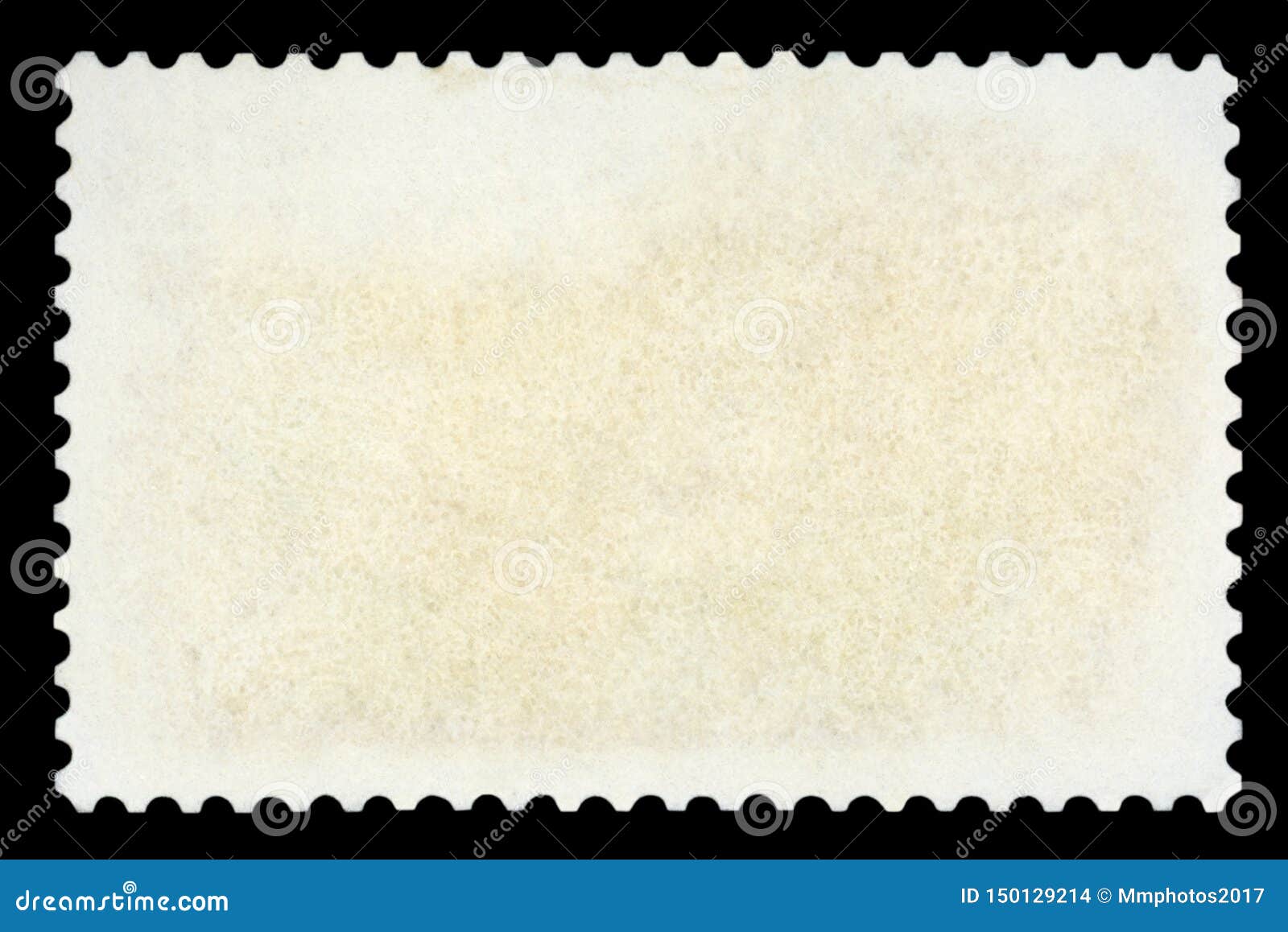 Blank Postage Stamp - Isolated Stock Photo - Image of blanked, grunge ...
