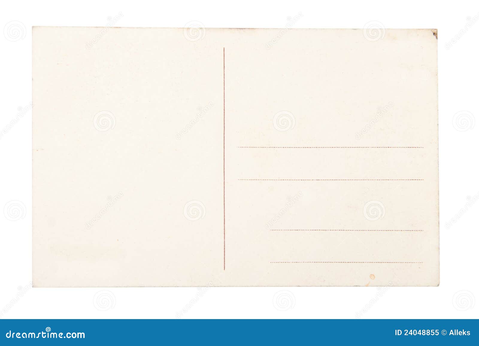 Blank Postcard With Envelope On Green Background Stock Image ...