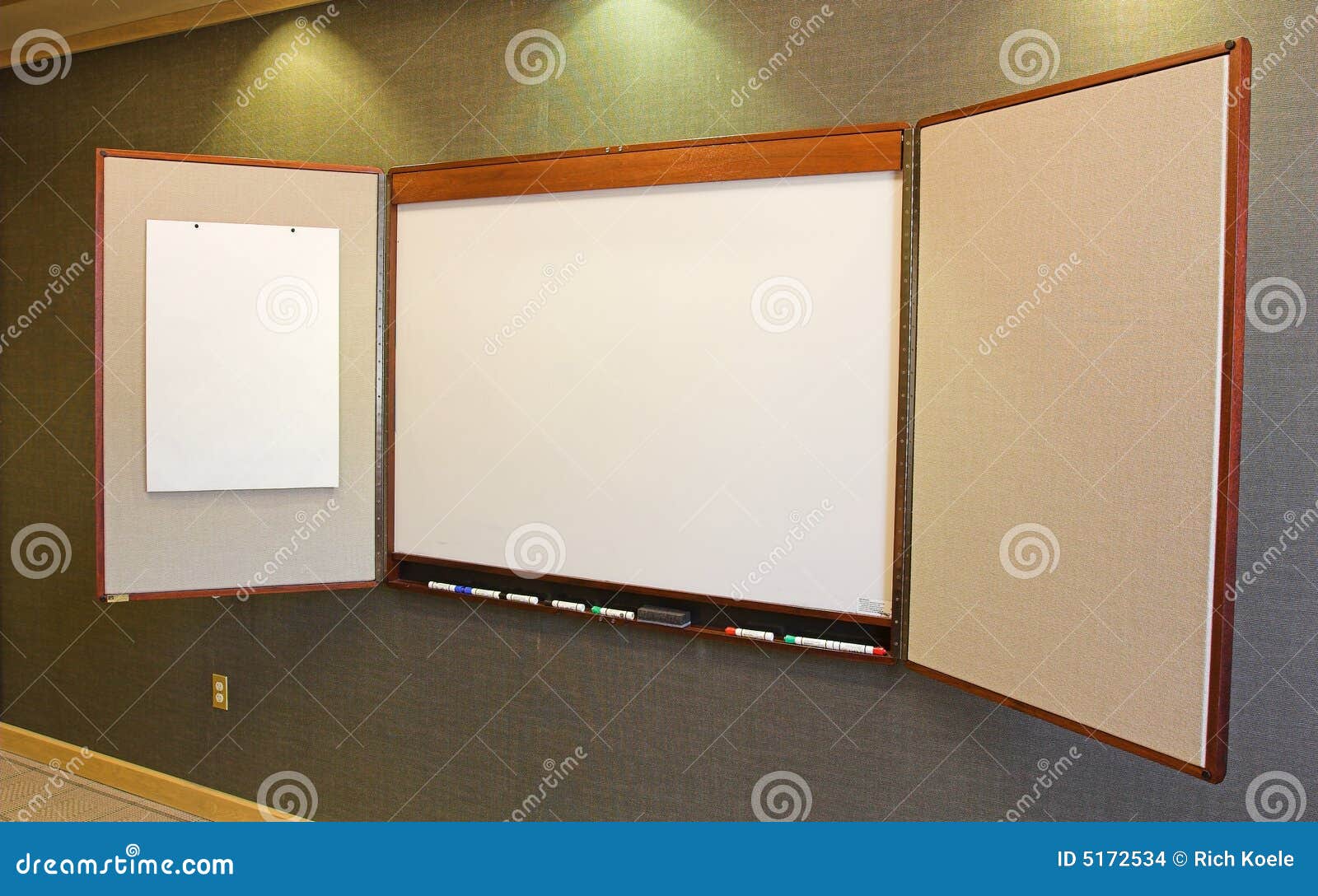 Presentation Board With Empty Pros And Cons Table Stock Photography ...