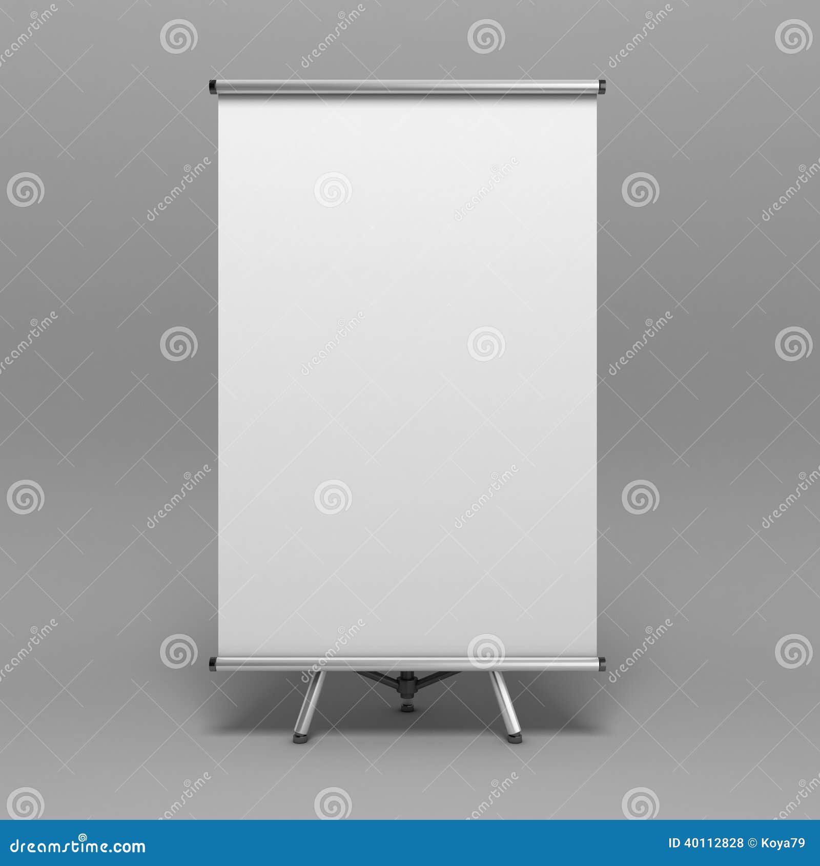 Blank presentation board stock illustration. Illustration of education ...