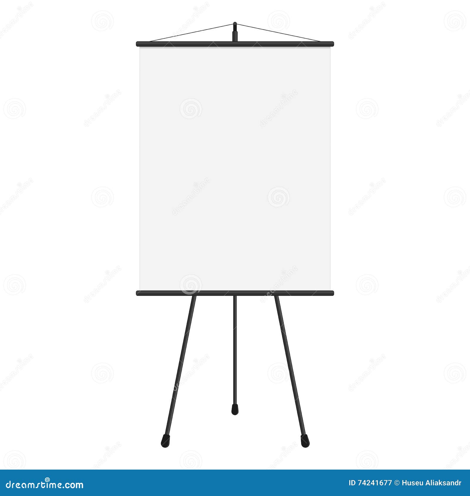 Blank presentation screen stock vector. Illustration of empty - 74241677