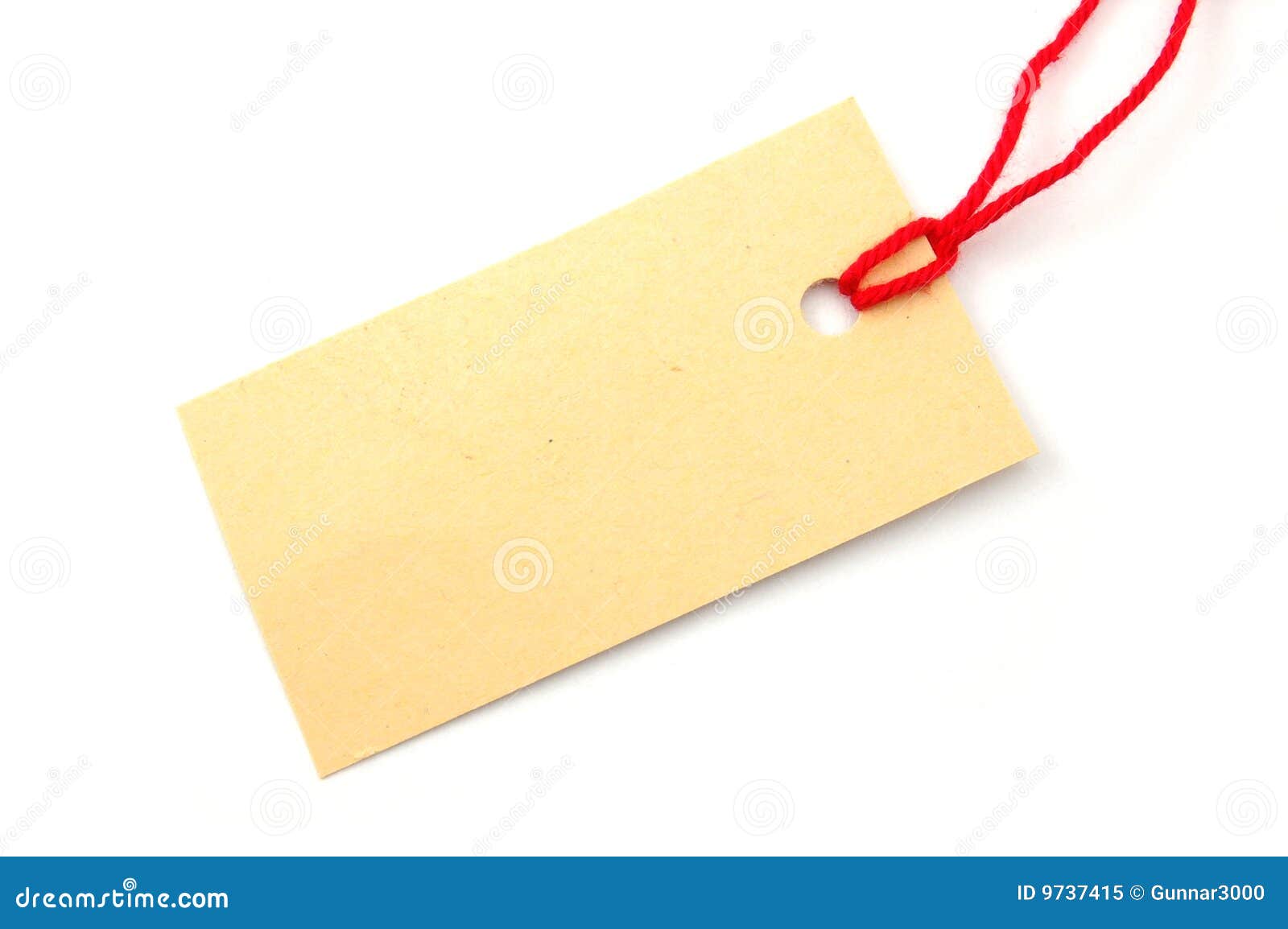 Blank Price Tag With Pink Ribbon Bow On Pink Background. Royalty-Free ...