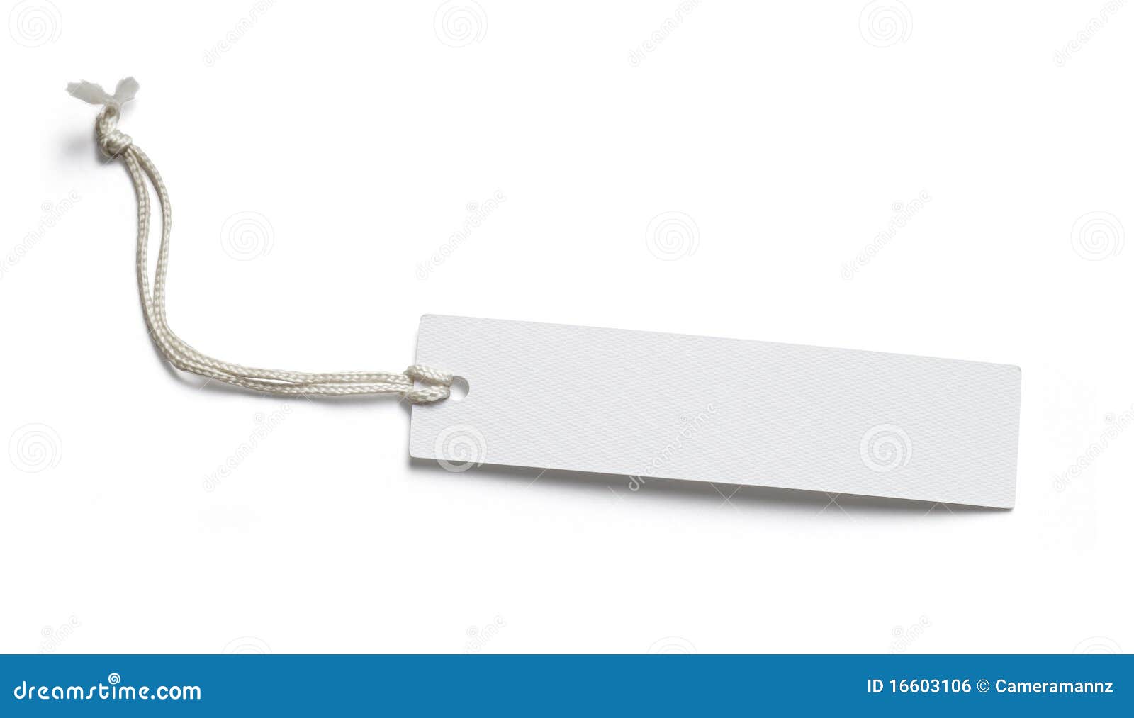 Blank Price Tag With Pink Ribbon Bow On Pink Background. Royalty-Free ...