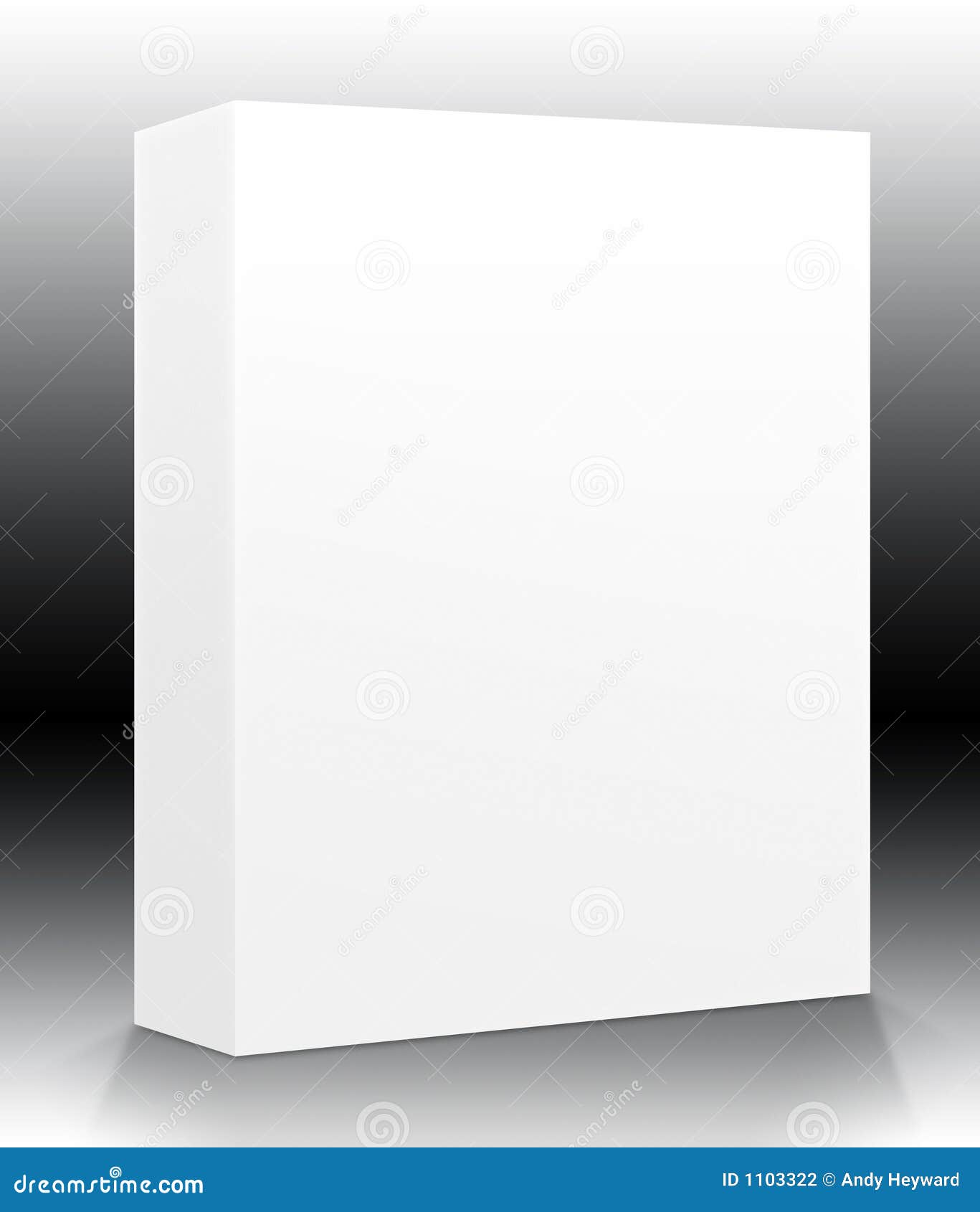Blank Product Box stock illustration. Illustration of white - 1103322