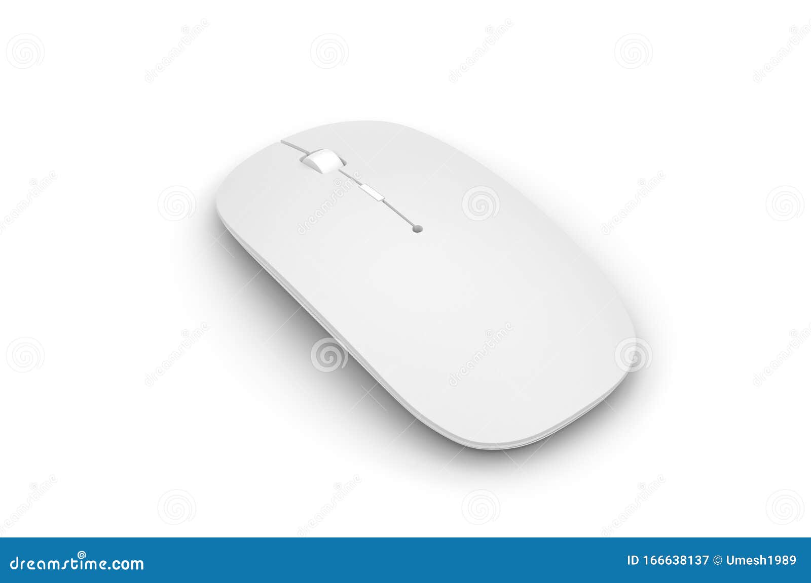 Blank Promotional Computer Mouse for Promotional Branding. 3d Render ...