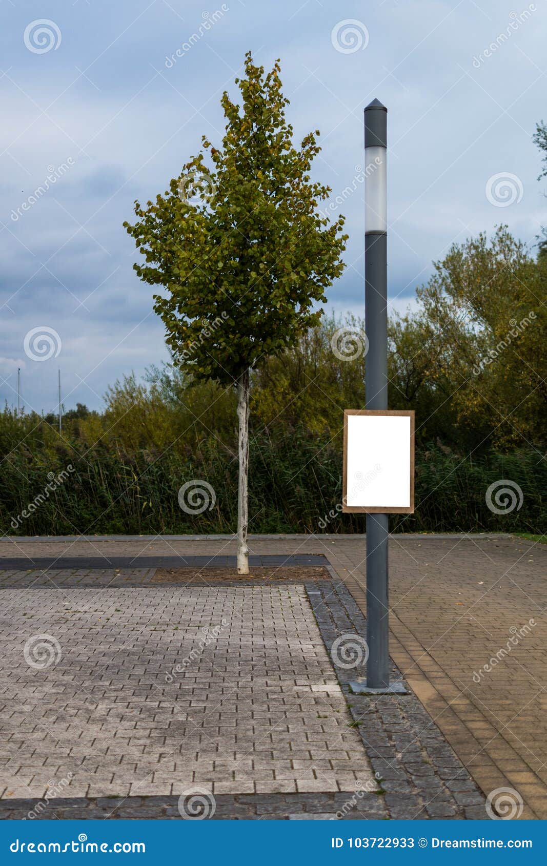 Public Poster stock image. Image of announcement, display - 103722933
