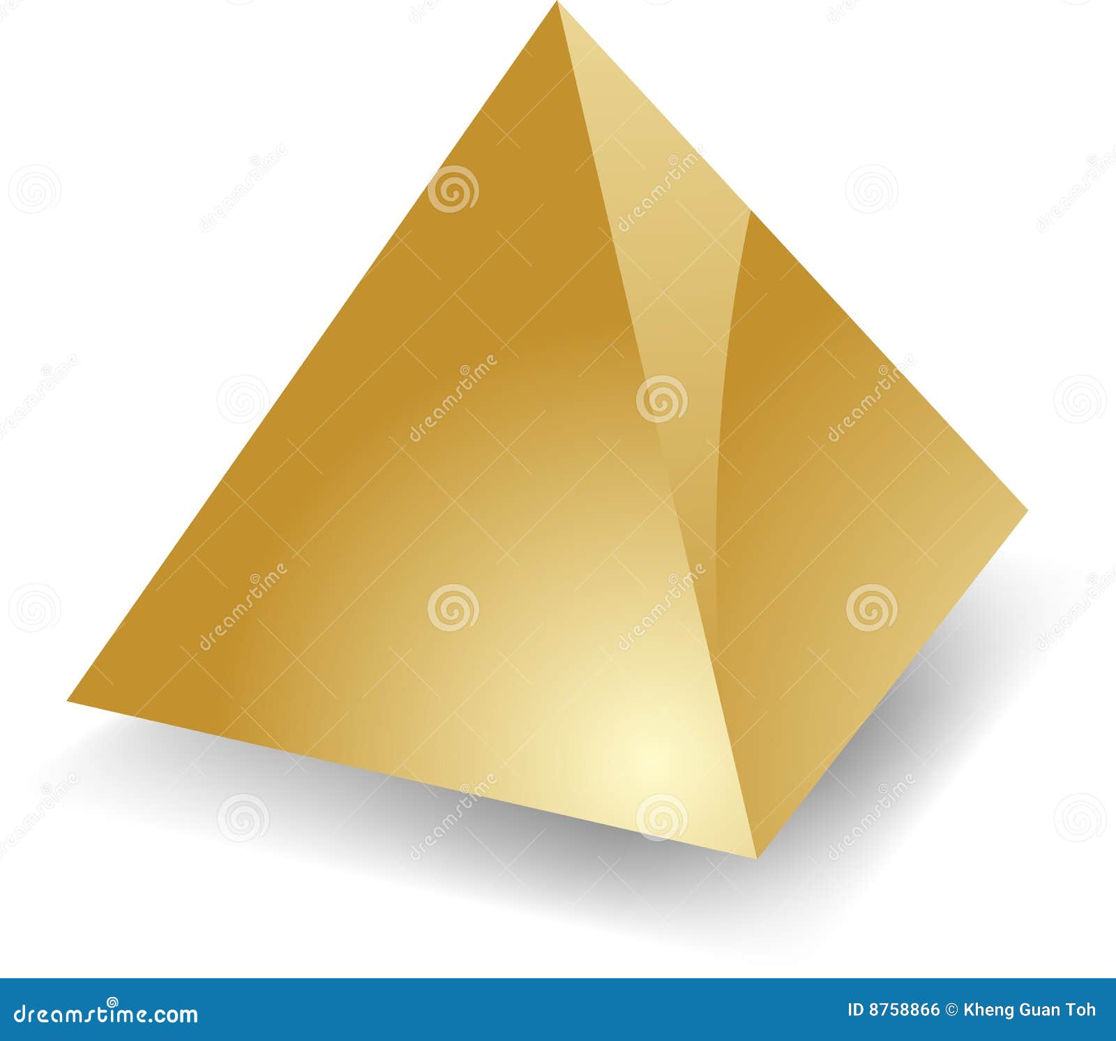 Blank Pyramid 4 Levels Stack Royalty-Free Illustration | CartoonDealer ...
