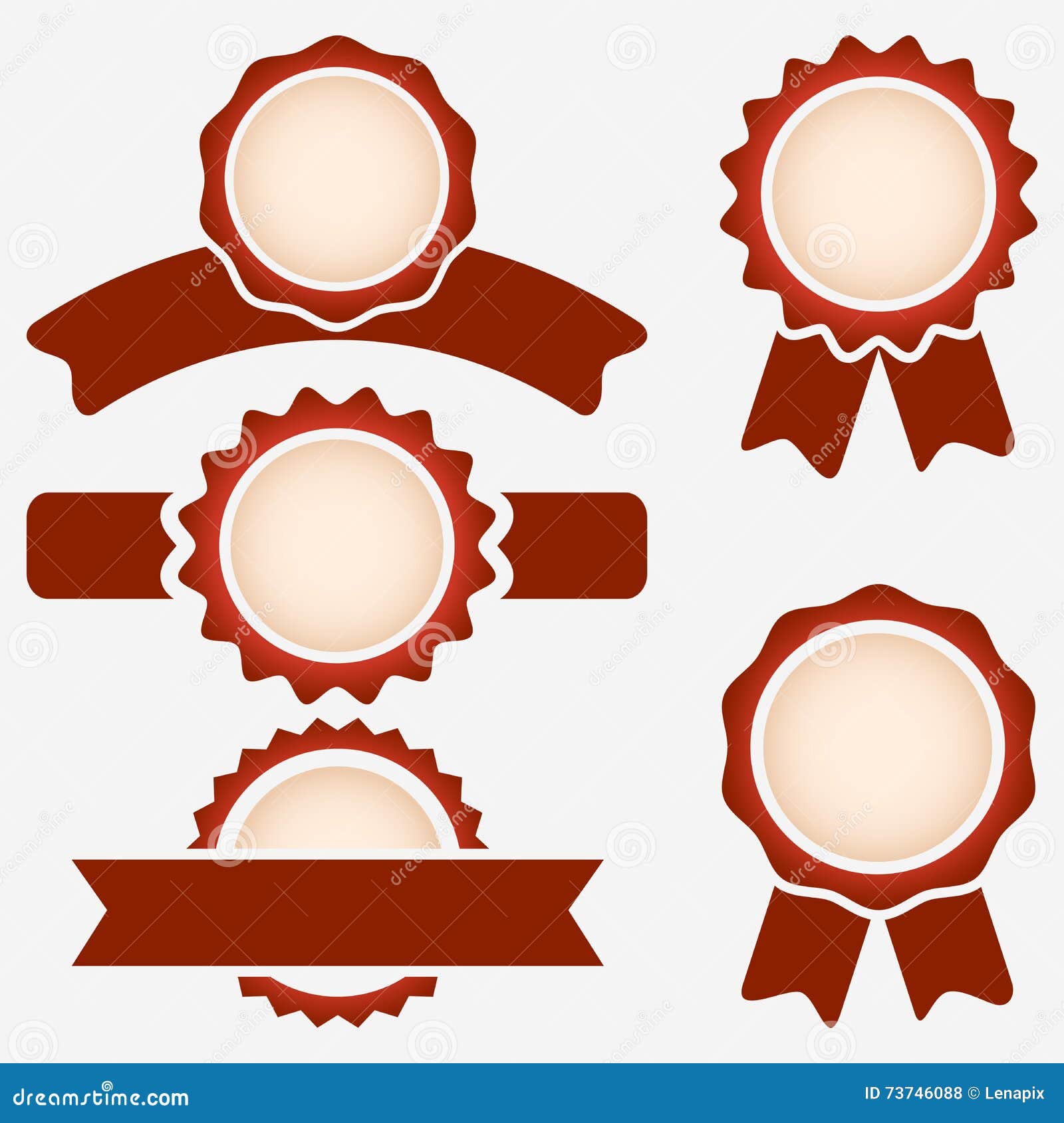 Blank quality labels stock vector. Illustration of label - 73746088