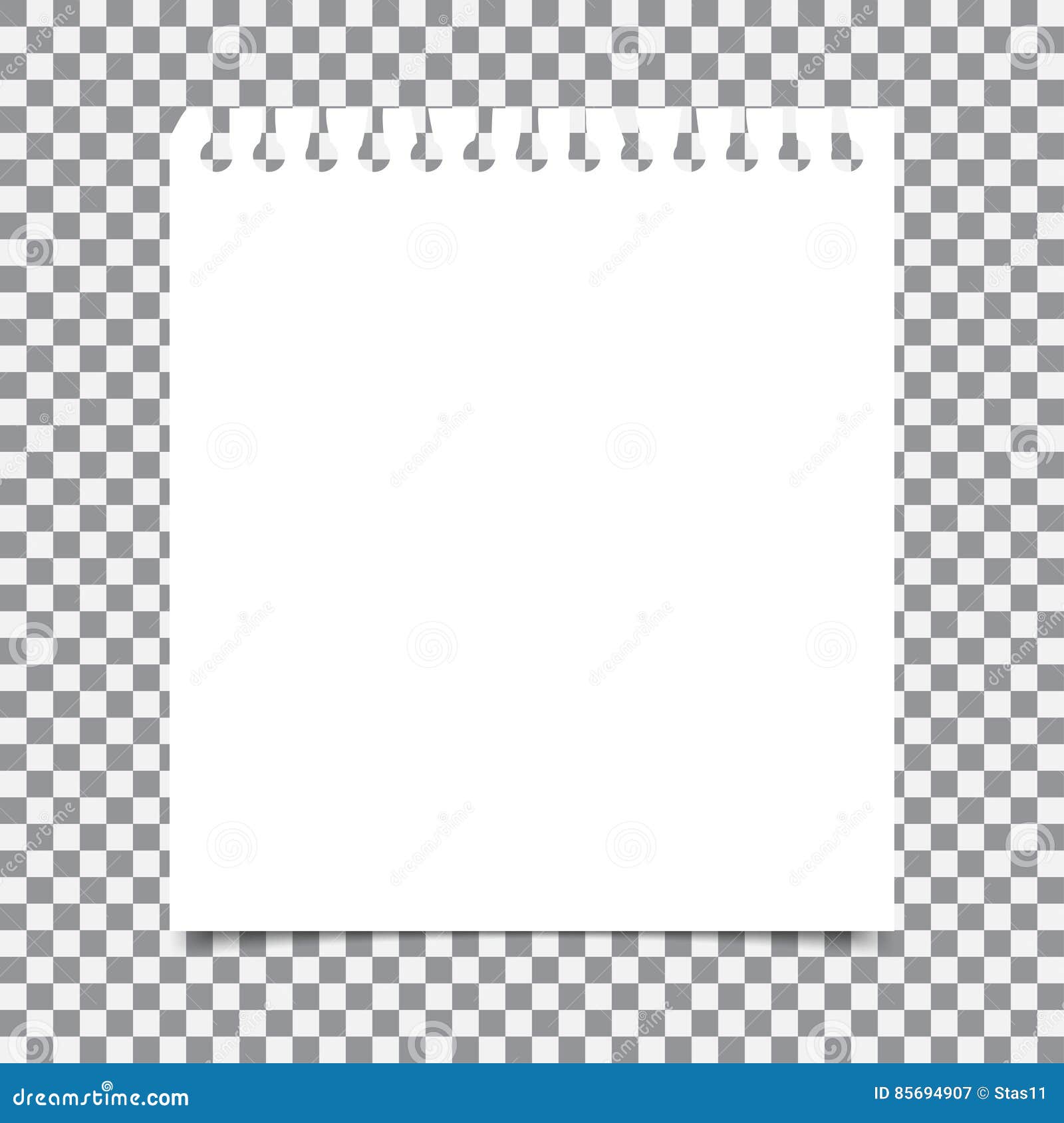 Blank Realistic Spiral Notepad Notebook Isolated Transparent Background ... Blank Realistic Spiral Notepad Notebook Isolated Transparent Background ...