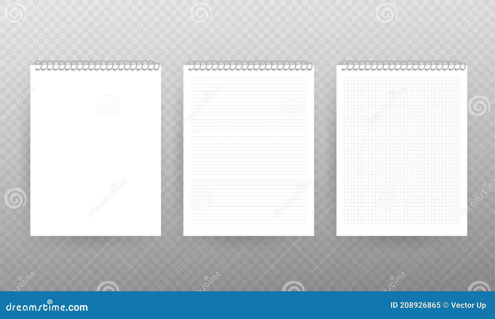 Blank Realistic Spiral Notepad Notebook Isolated on White Vector. Stock ... Blank Realistic Spiral Notepad Notebook Isolated on White Vector. Stock ...