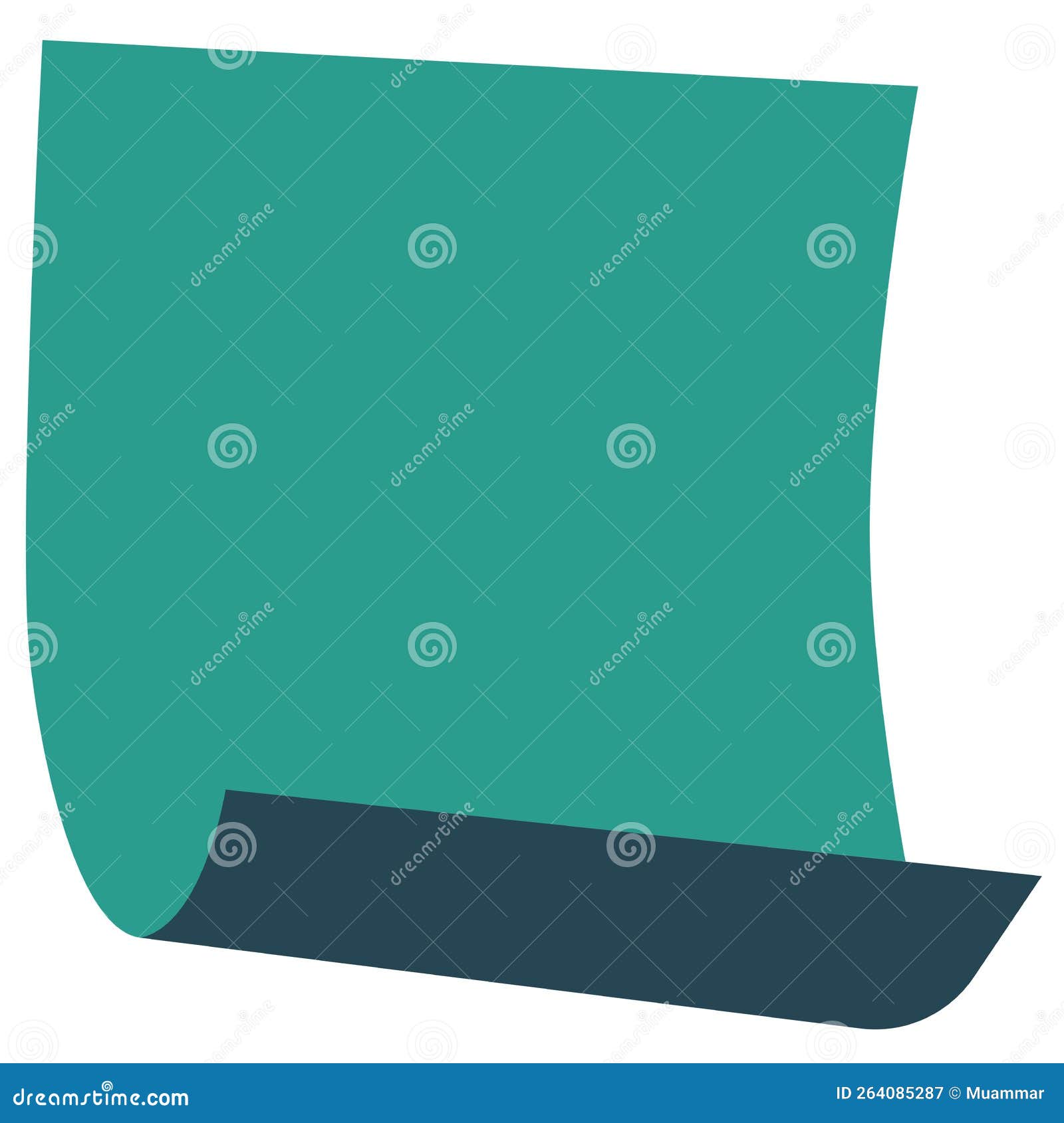 Paper with Torn Edges is Taped. Note Paper. Realistic Blank Sticky Memo ...