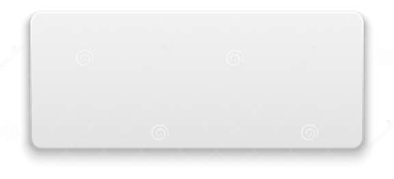 Blank Rectangle Badge Template. Realistic Empty Shape Stock Vector ...