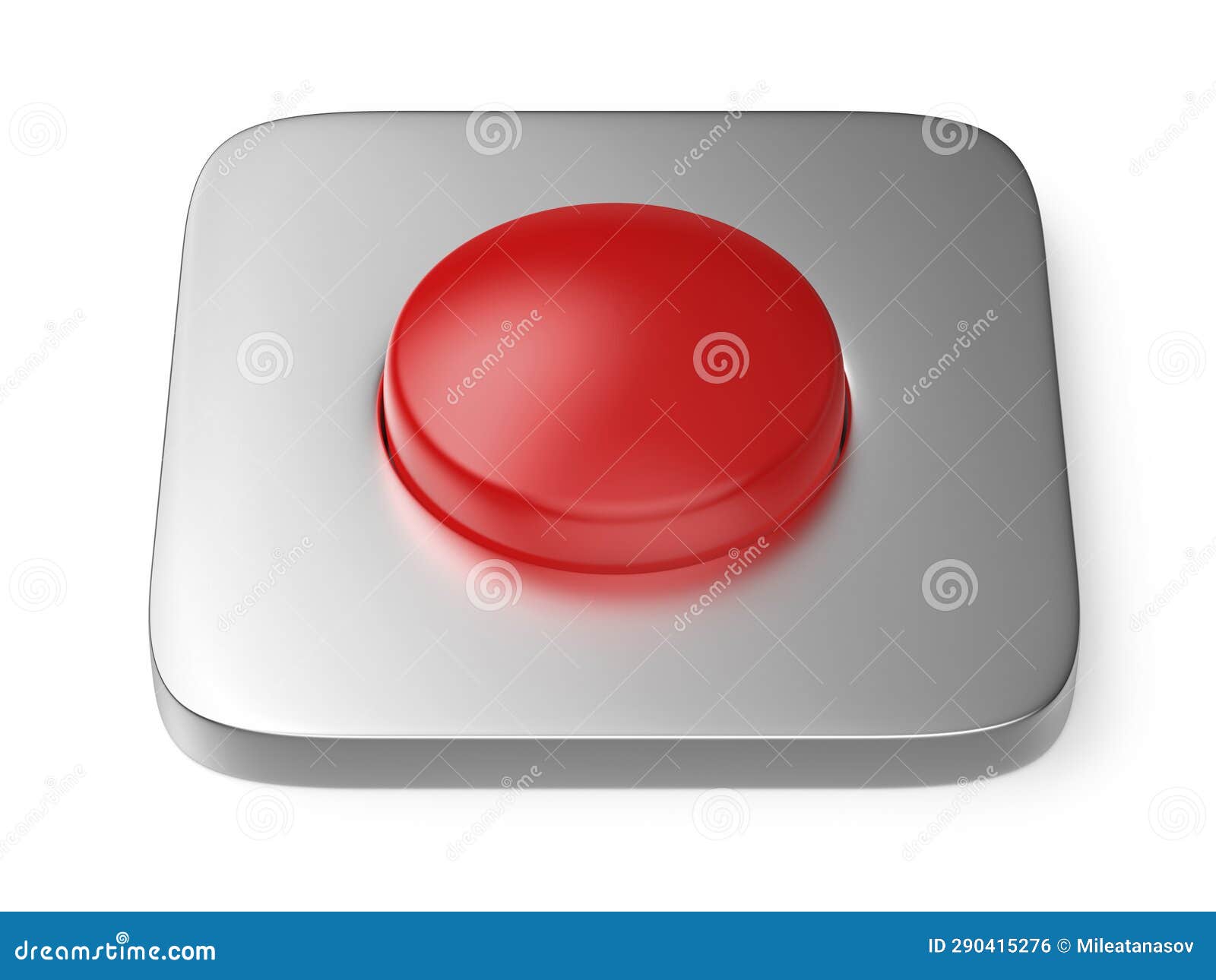 Blank red button stock illustration. Illustration of technology - 290415276