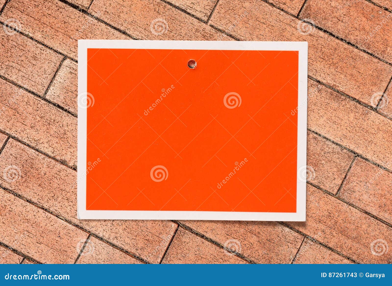 Blank red card stock image. Image of paper, cement, list - 87261743