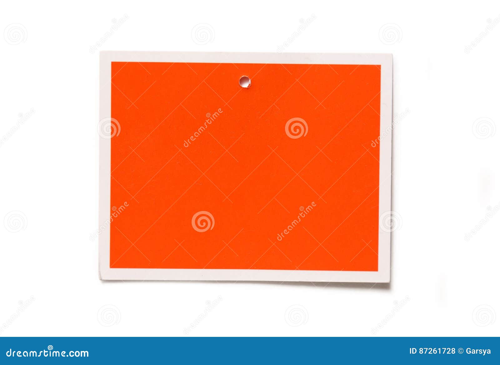 Blank red card stock photo. Image of shadow, isolated - 87261728