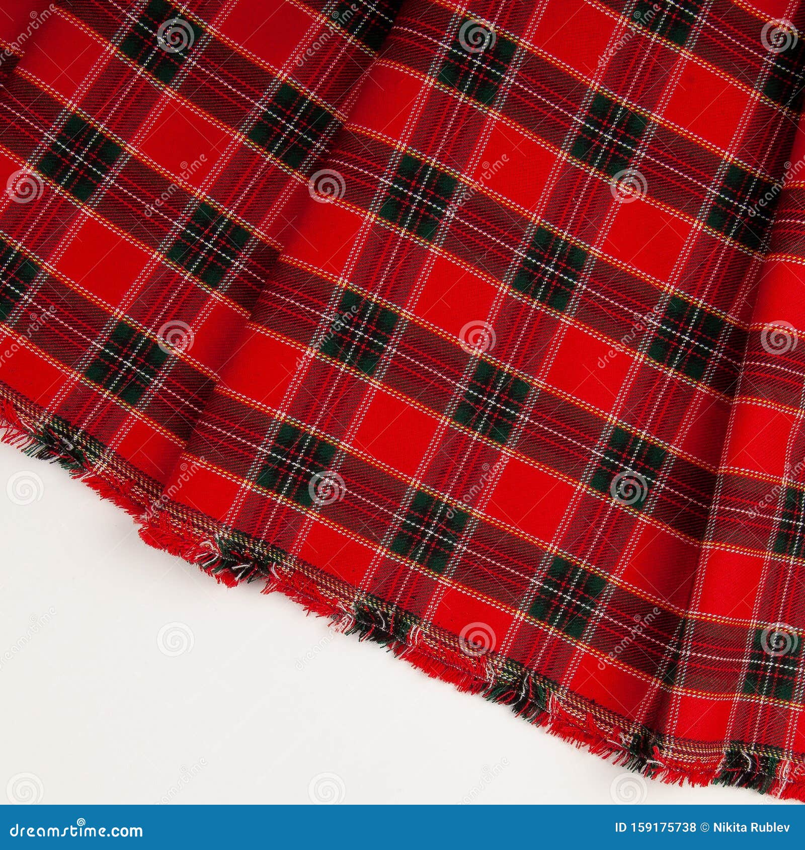 Blank Red Checkered Fabric Texture Background Stock Photo - Image of ...