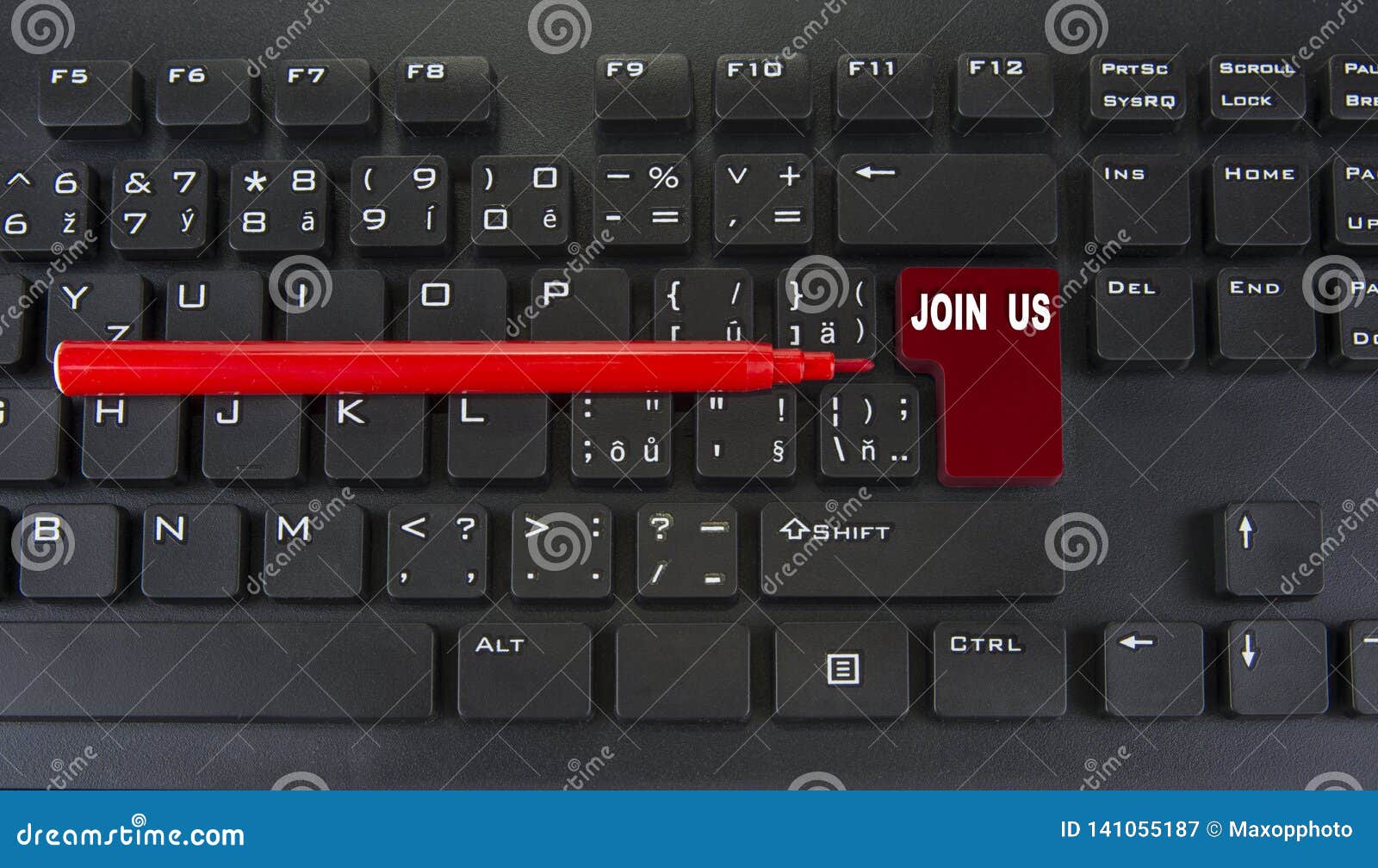 Blank Red Enter Key of Computer Keyboard. Join Us Concept Stock Image ... Blank Red Enter Key of Computer Keyboard. Join Us Concept Stock Image ...