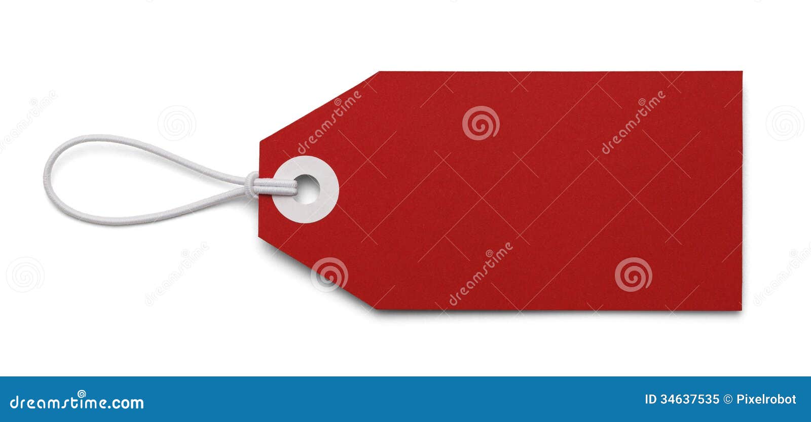 Blank Red Tag stock image. Image of currency, buying - 34637535