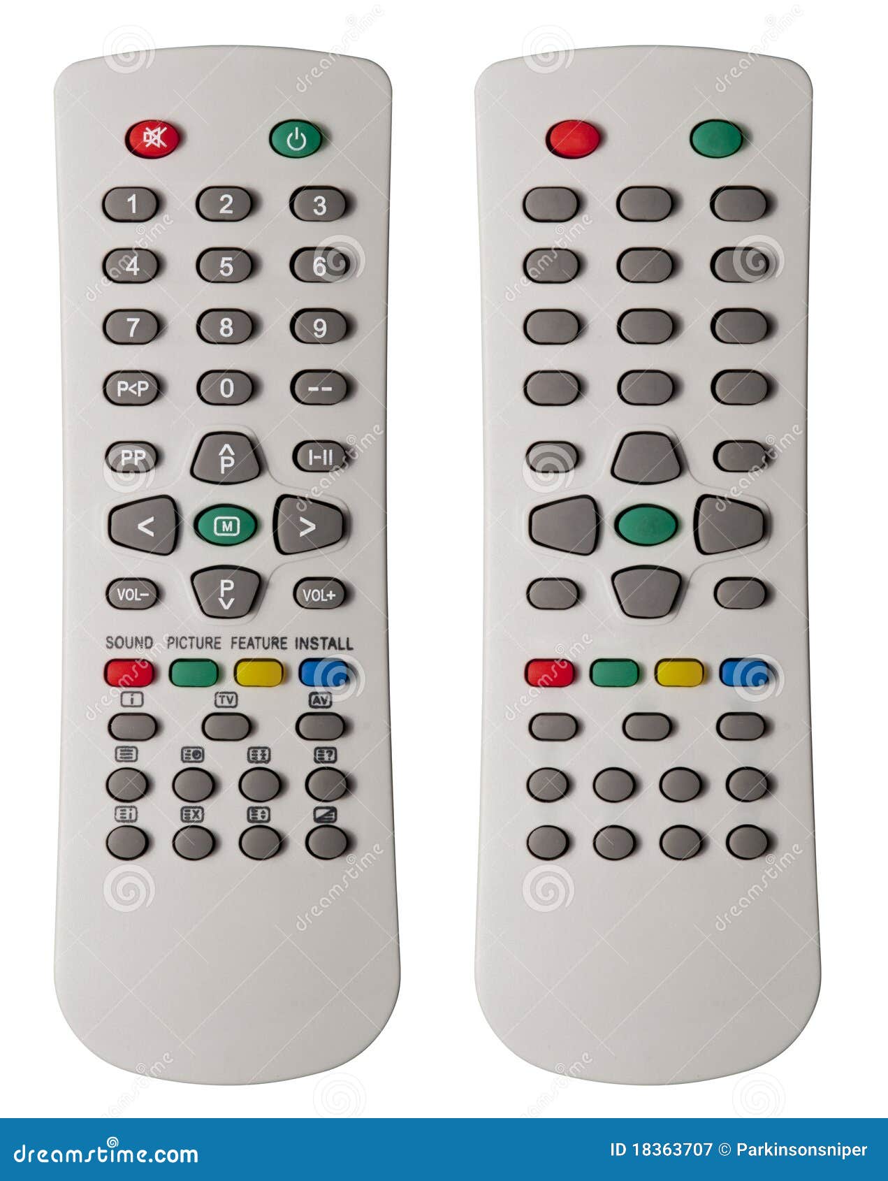 Isolated Remote Controller stock image. Image of movie - 18363707