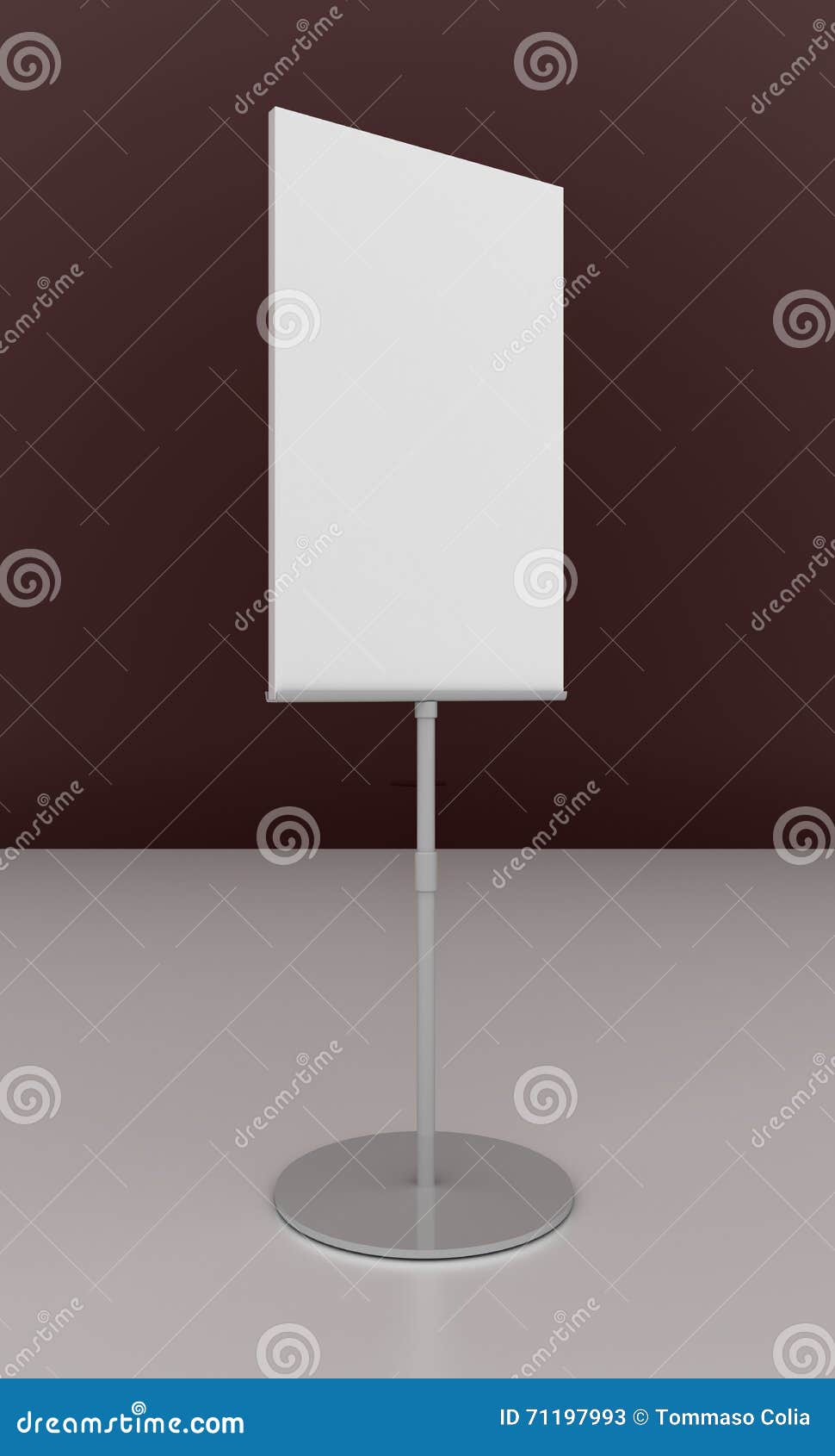 Blank retail display stock image. Image of empty, retail - 71197993