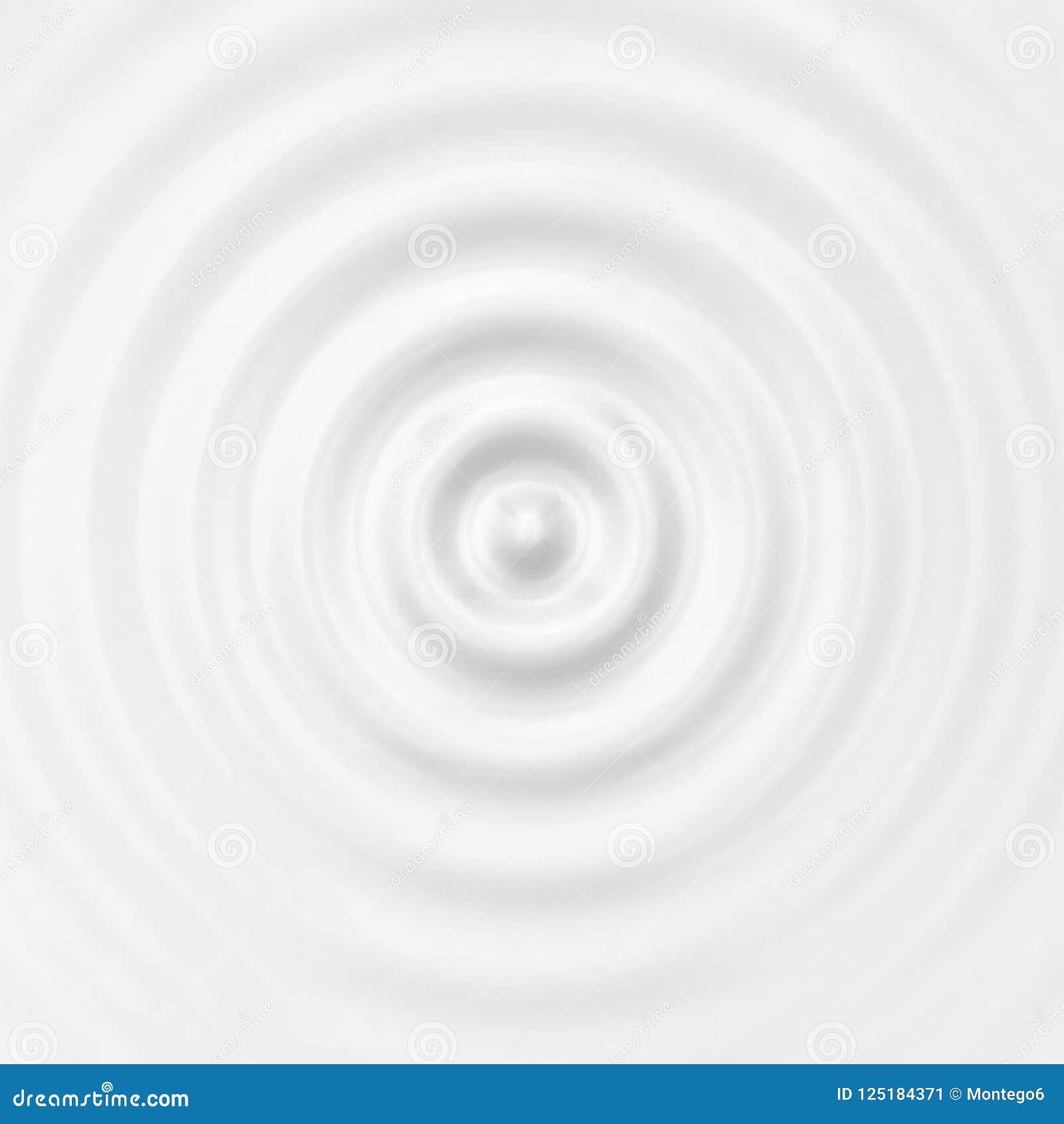 Ripple Effect Top View. Transparent Water Drop Rings. Circle Sound Wave ...