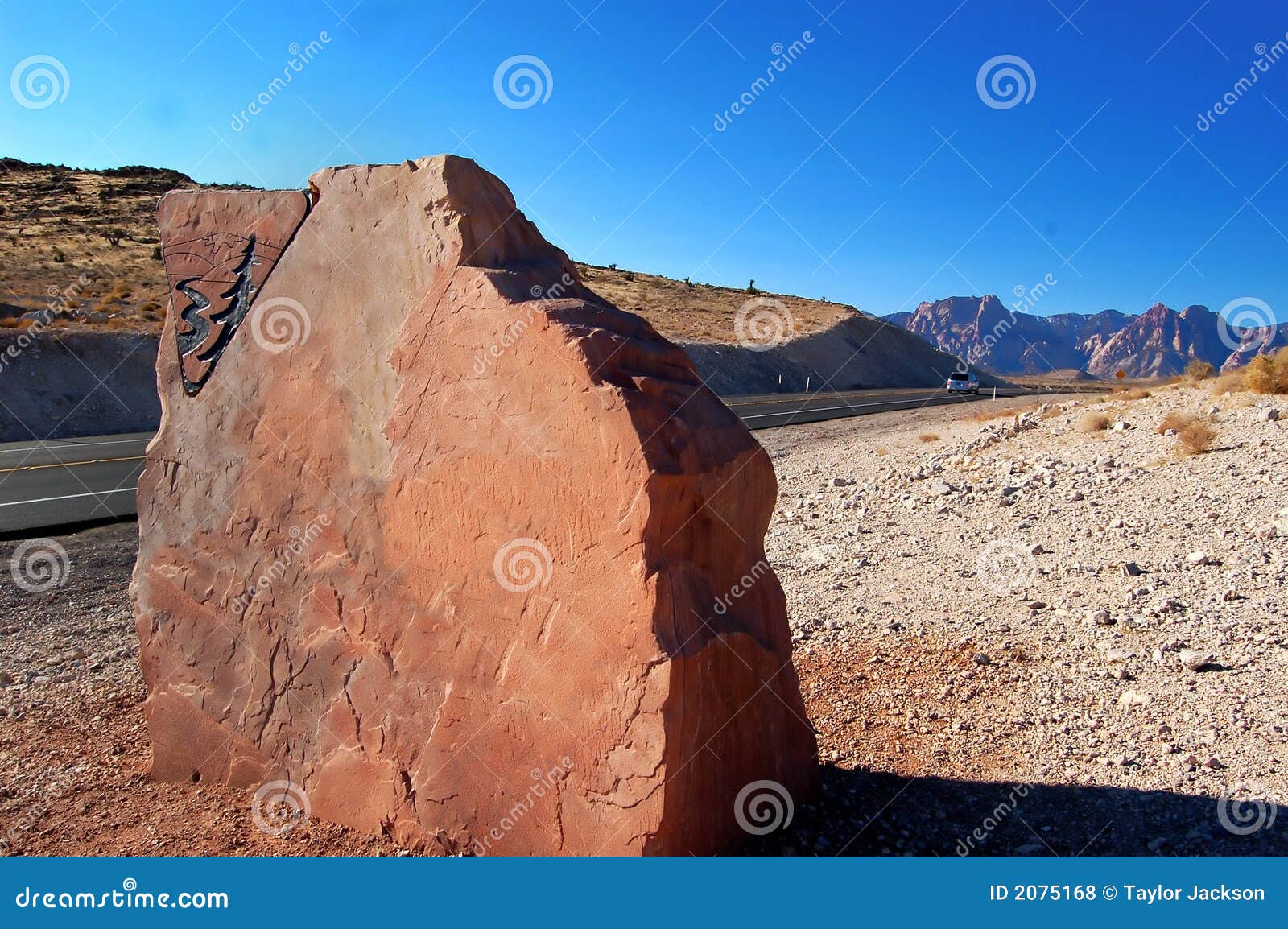 Rock Sign Gunung Jasar Trekking Stock Image | CartoonDealer.com #122511421