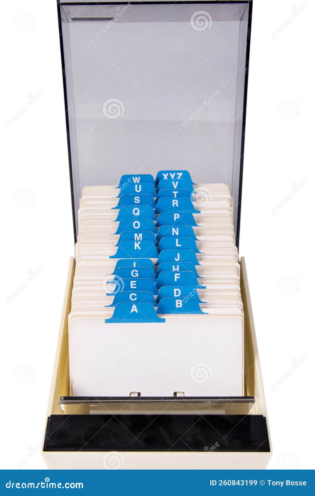 Blank Rolodex Isolated stock image. Image of isolated - 260843199