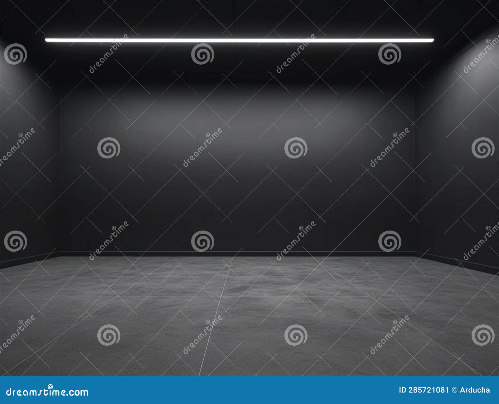 Blank room template design stock illustration. Illustration of black ...