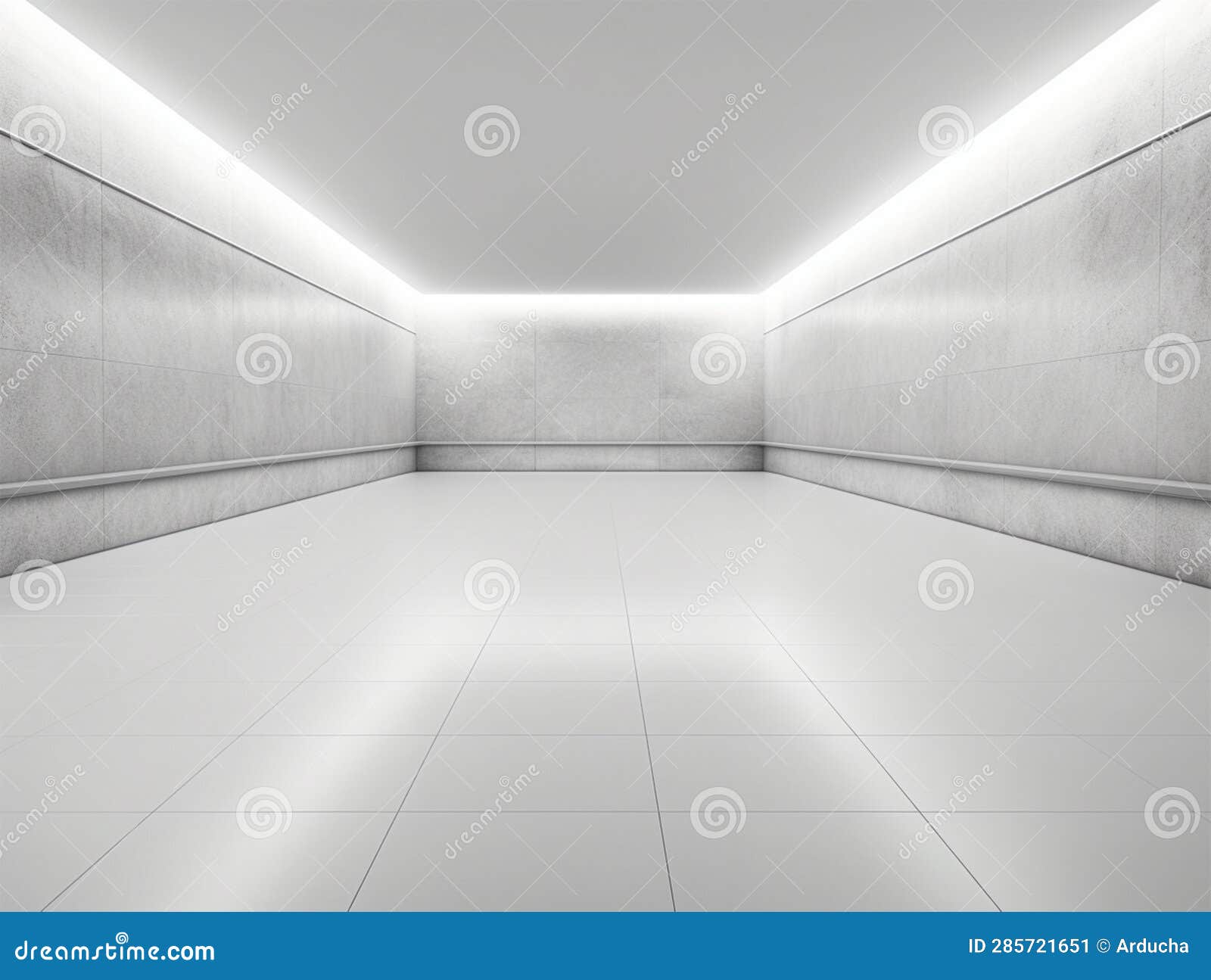 Blank room template design stock illustration. Illustration of clean ...