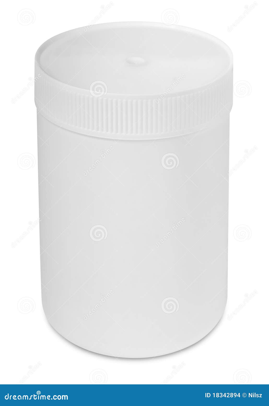 Red Round Plastic Water Dipper Royalty-Free Stock Photography ...