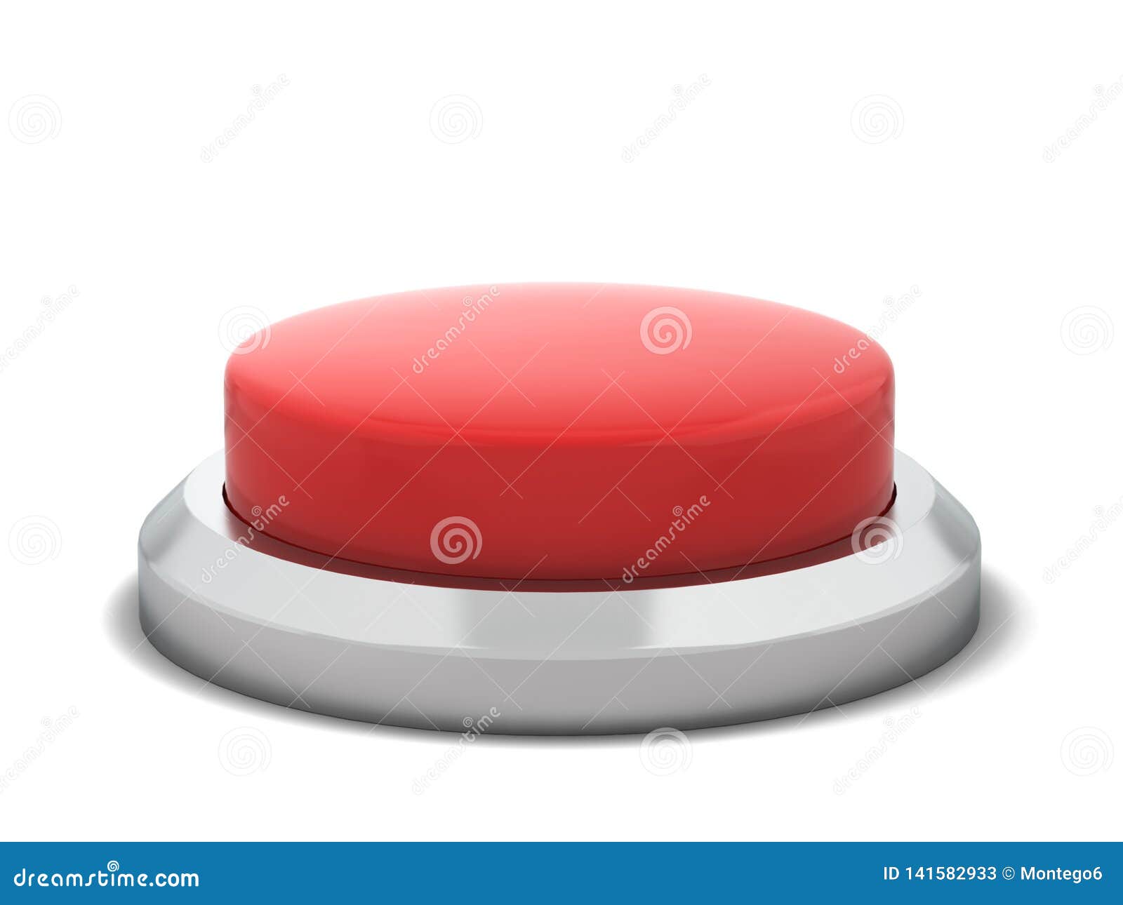 Blank round push button stock illustration. Illustration of computer ...