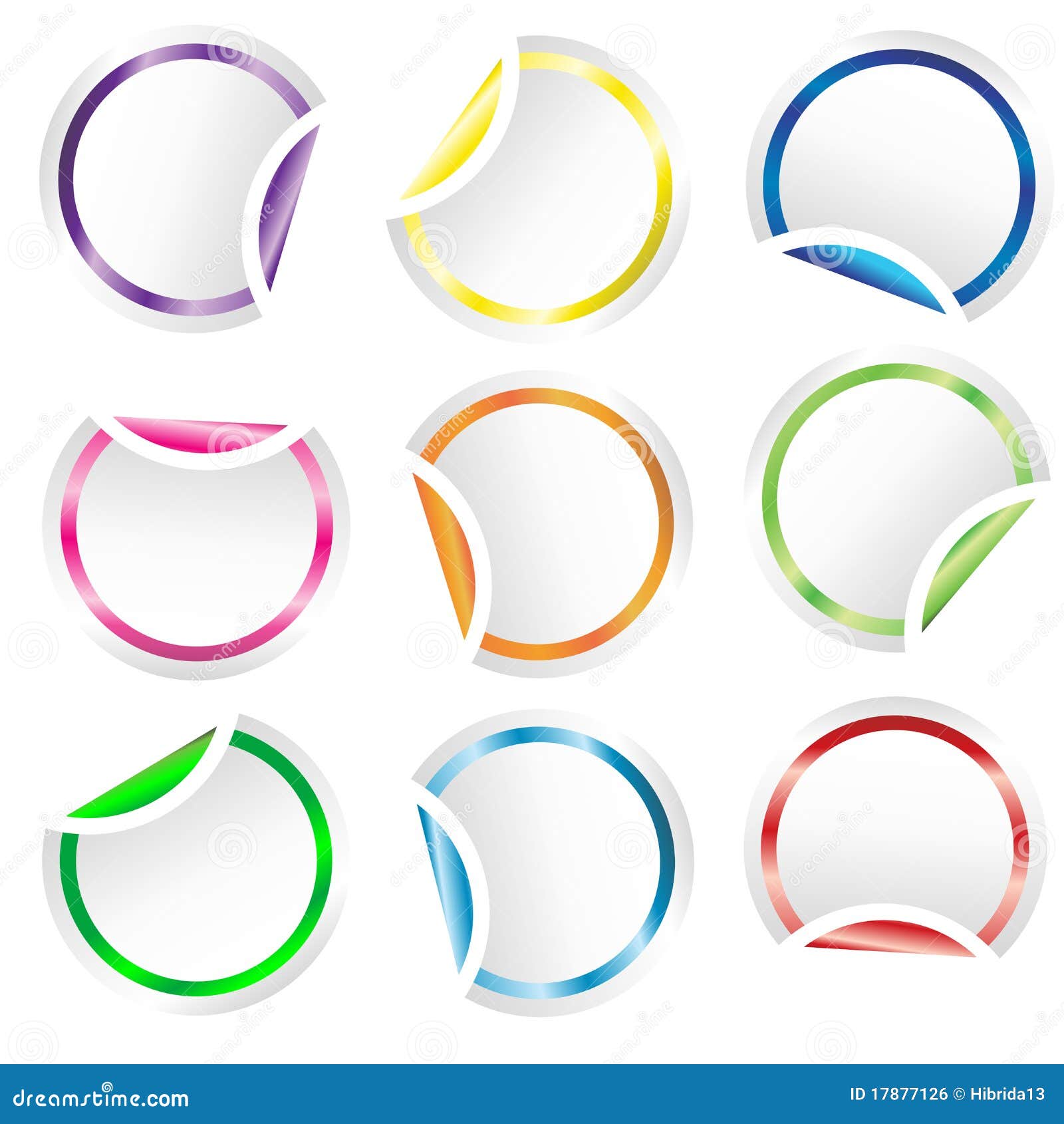 Blank Round Sign Or Mock Up Signage Board Or Advertising Round Button ...