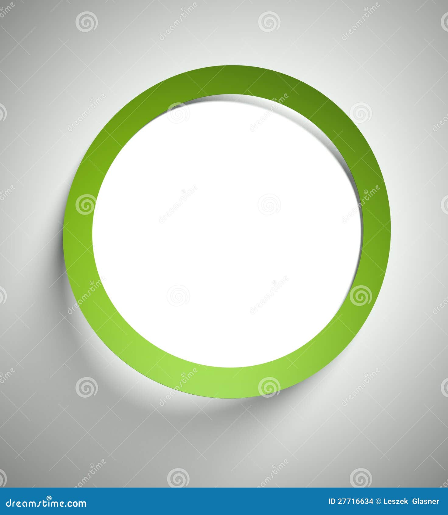Blank Round Labels Attached On Paper Vector Illustration ...