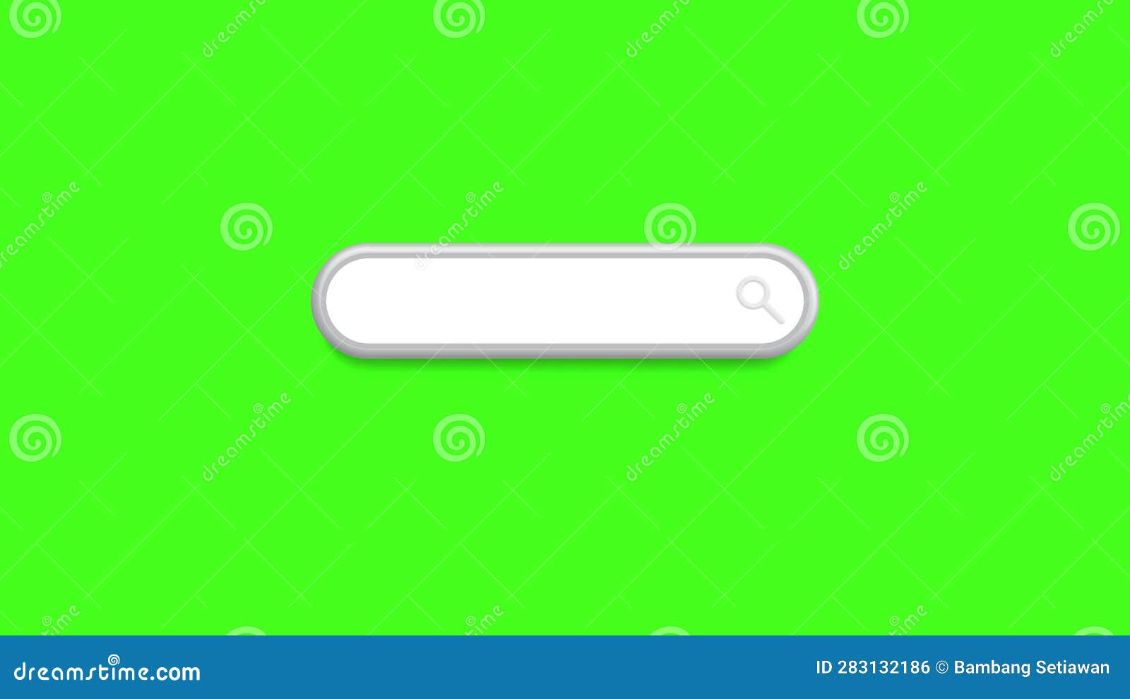 Blank Rounded Search Bar Green Screen Animated Video, Single Blank Line ...