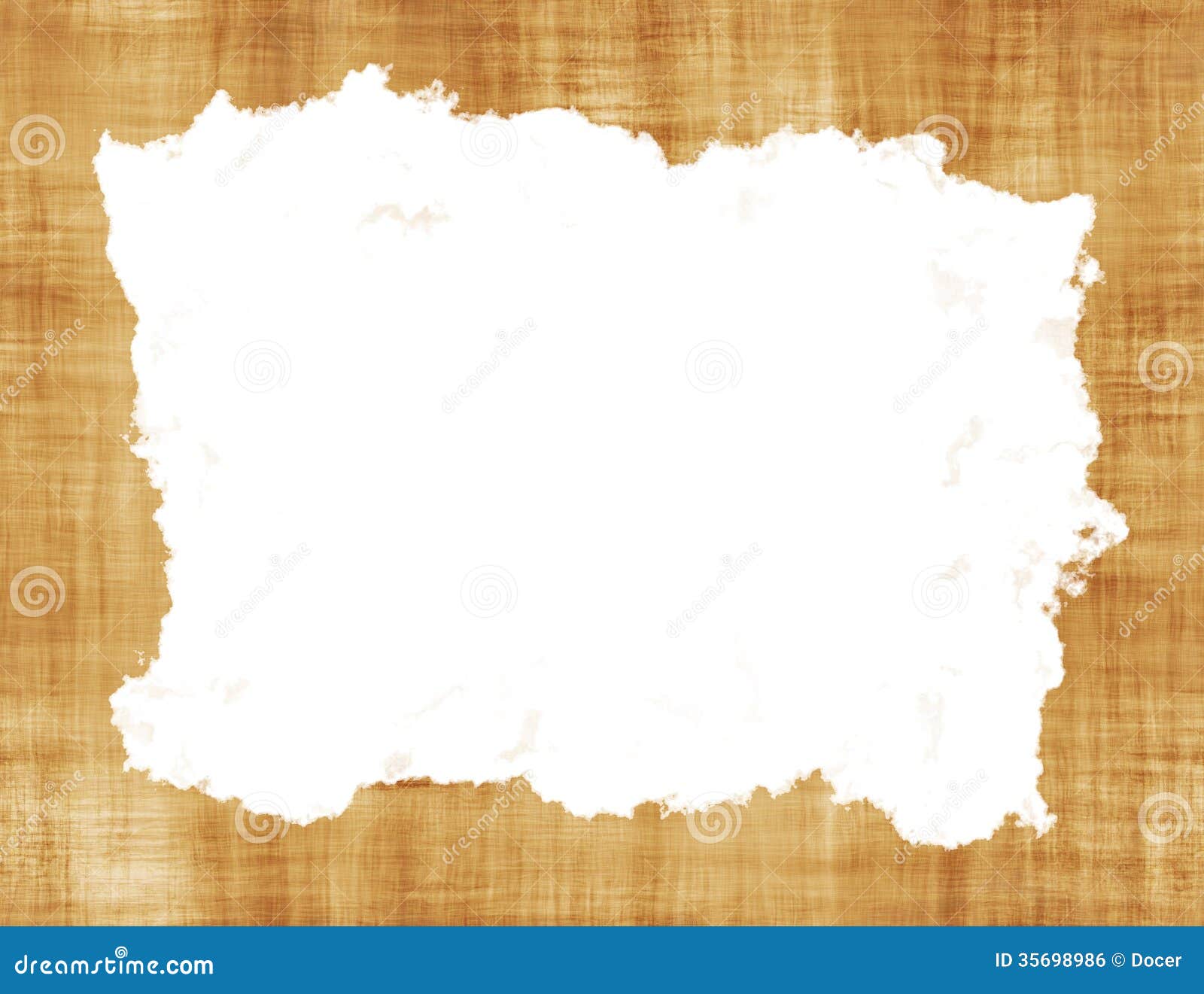 Blank Rusty Vintage Paper Frame Texture with White Window Stock Photo ...