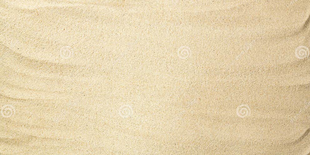 Blank Sand Texture for Your Design. Empty Sandy Beach Background. Flat ...