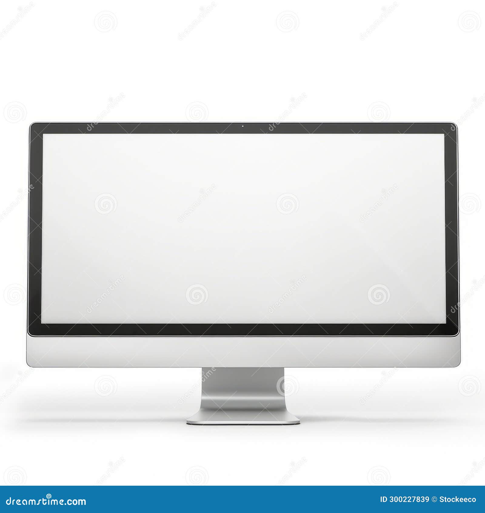 Blank Screen Computer: a Minimalist Design for Modern Users Stock ...