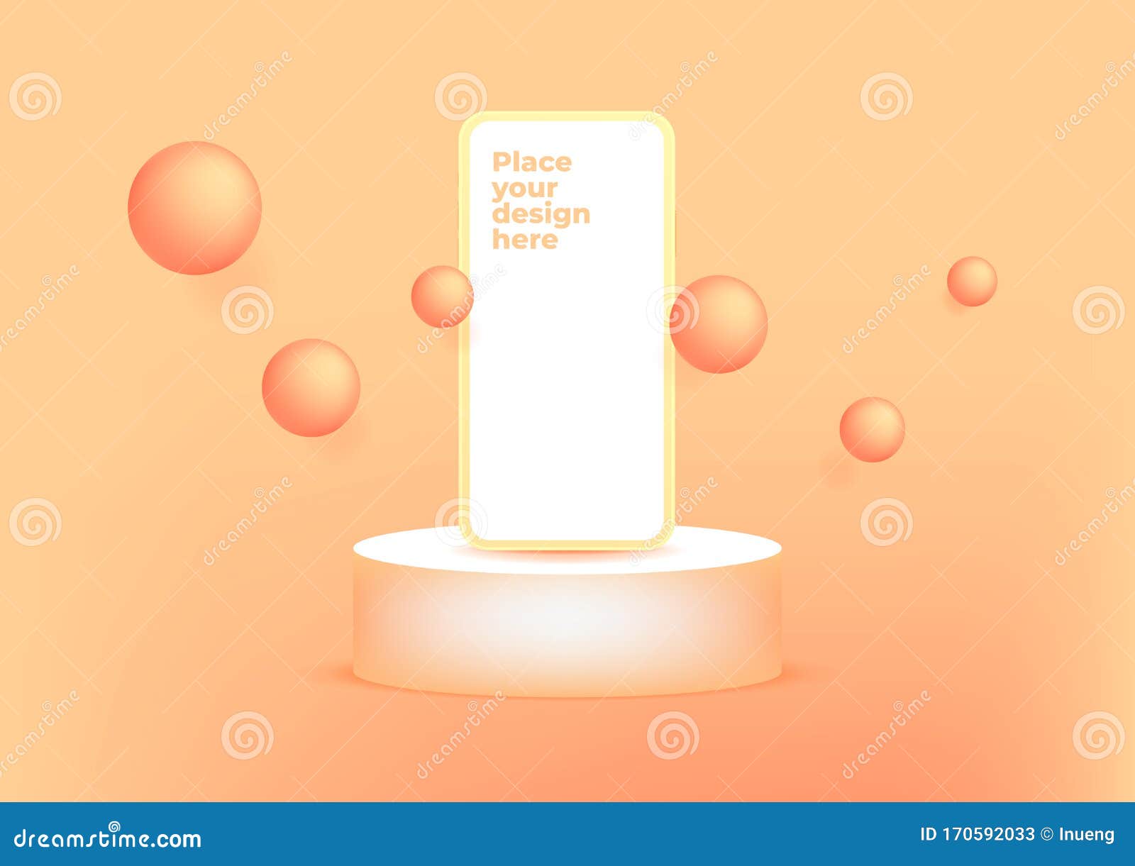 Primitive Man With Smartphone On Isolate Black Concept 3d Illustration ...