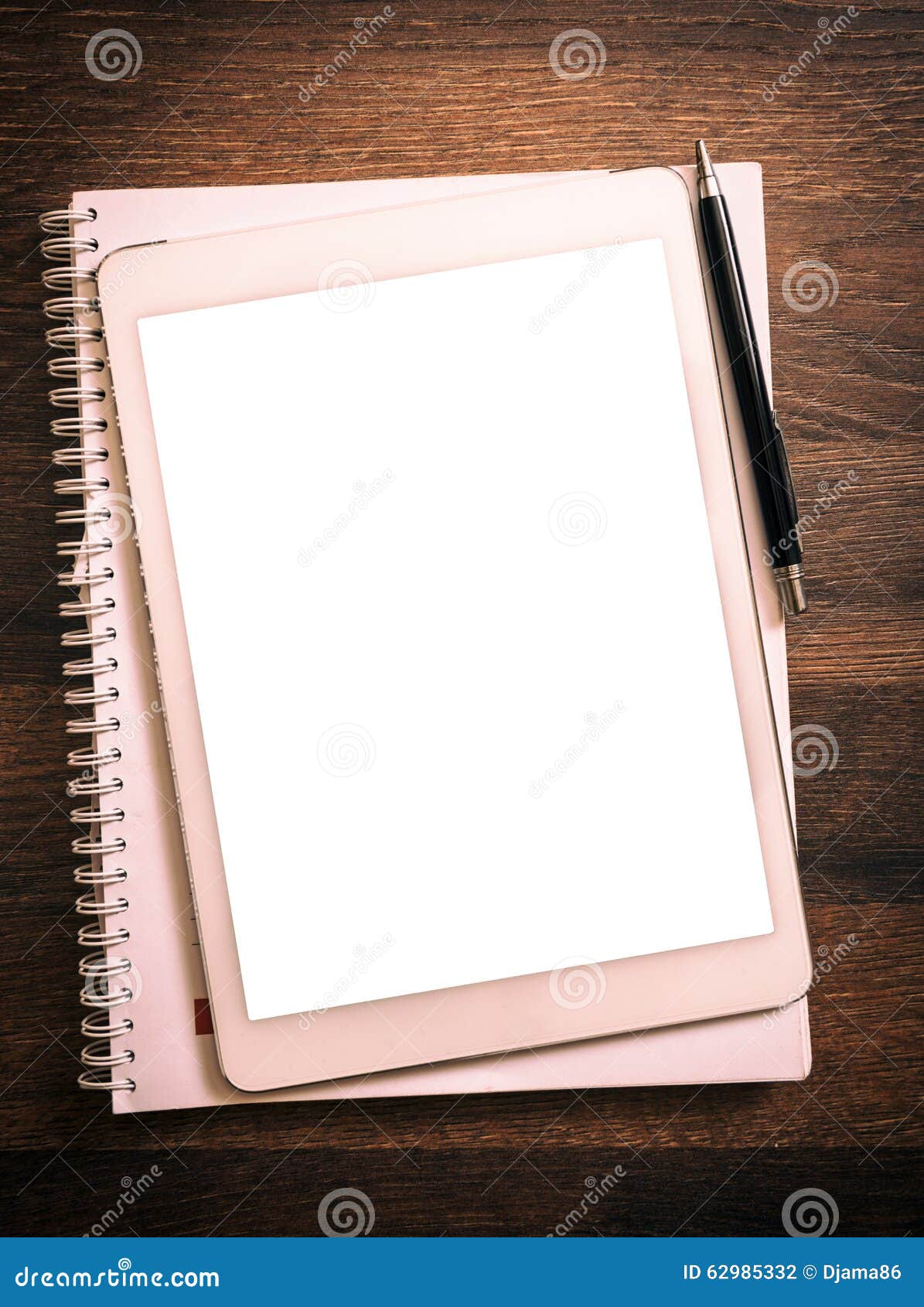 Blank screen tablet stock photo. Image of mobile, advertise - 62985332