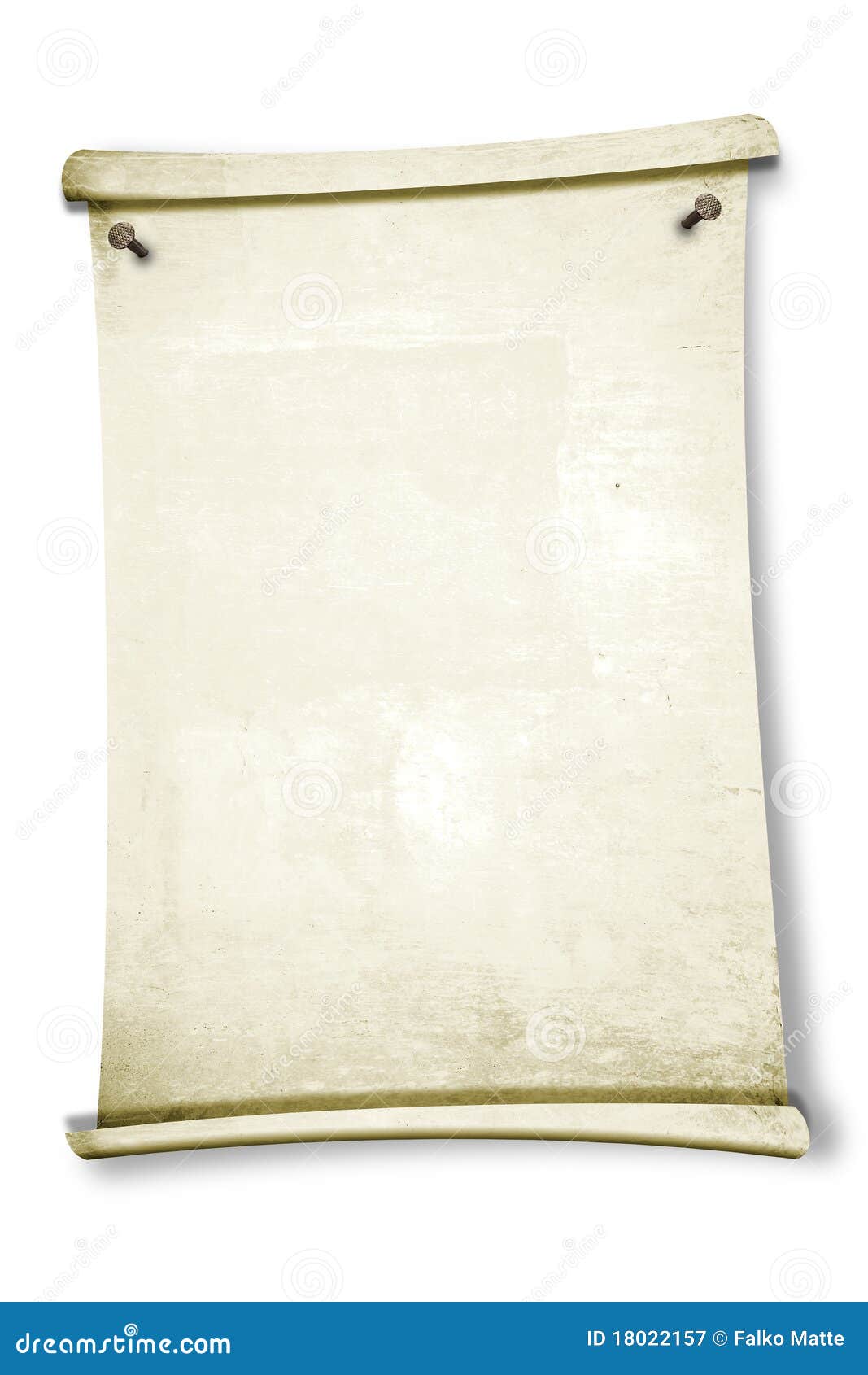 Blank scroll or poster stock image. Image of antique - 18022157