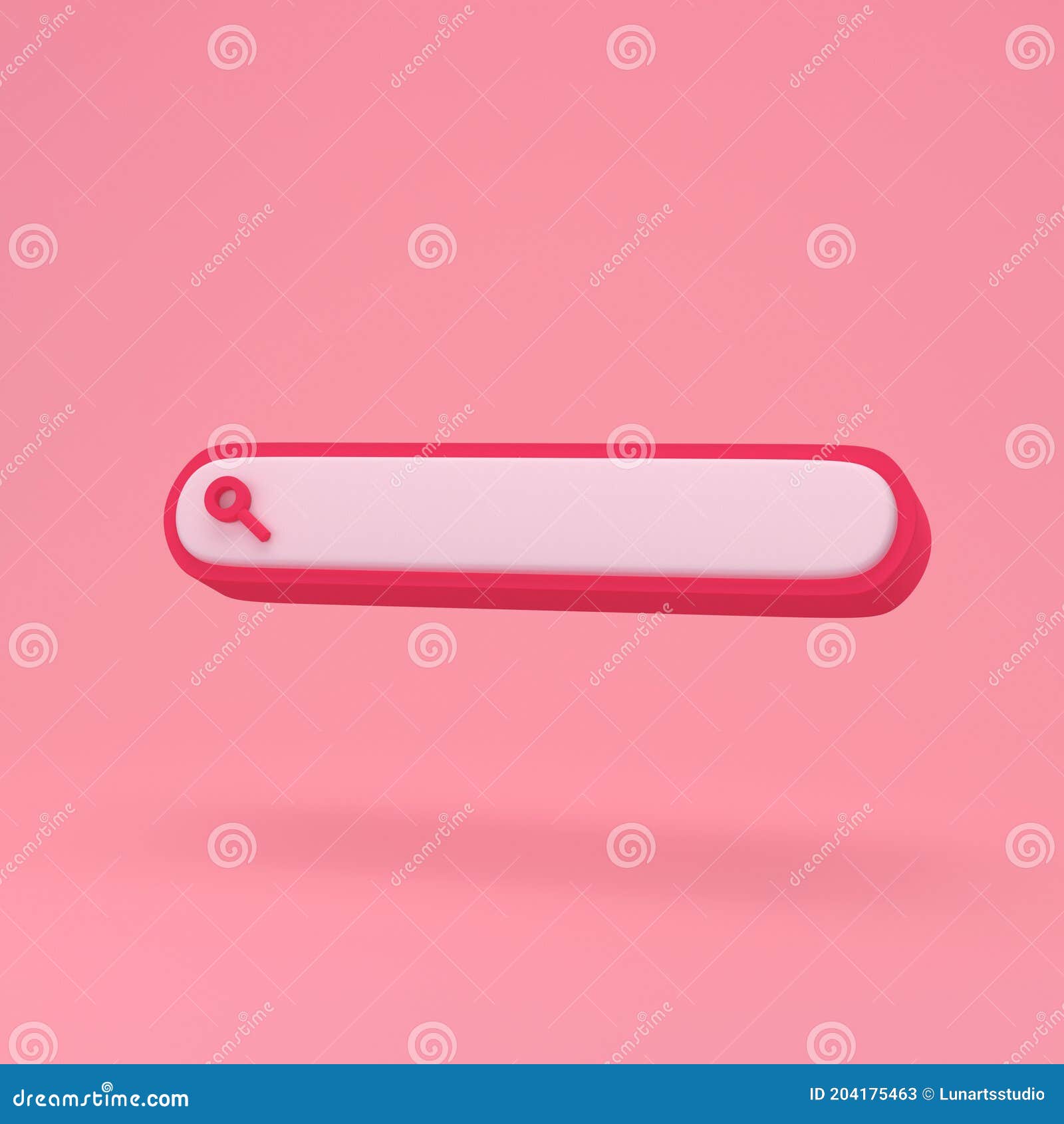 Blank Search Bar on Pink Background Minimal Concept. Web Search Concept ...