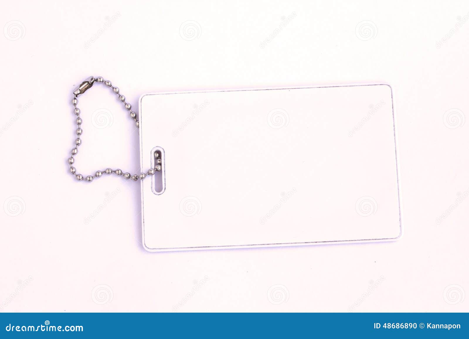 Blank Security Card Isolated on White Stock Photo - Image of secret ...